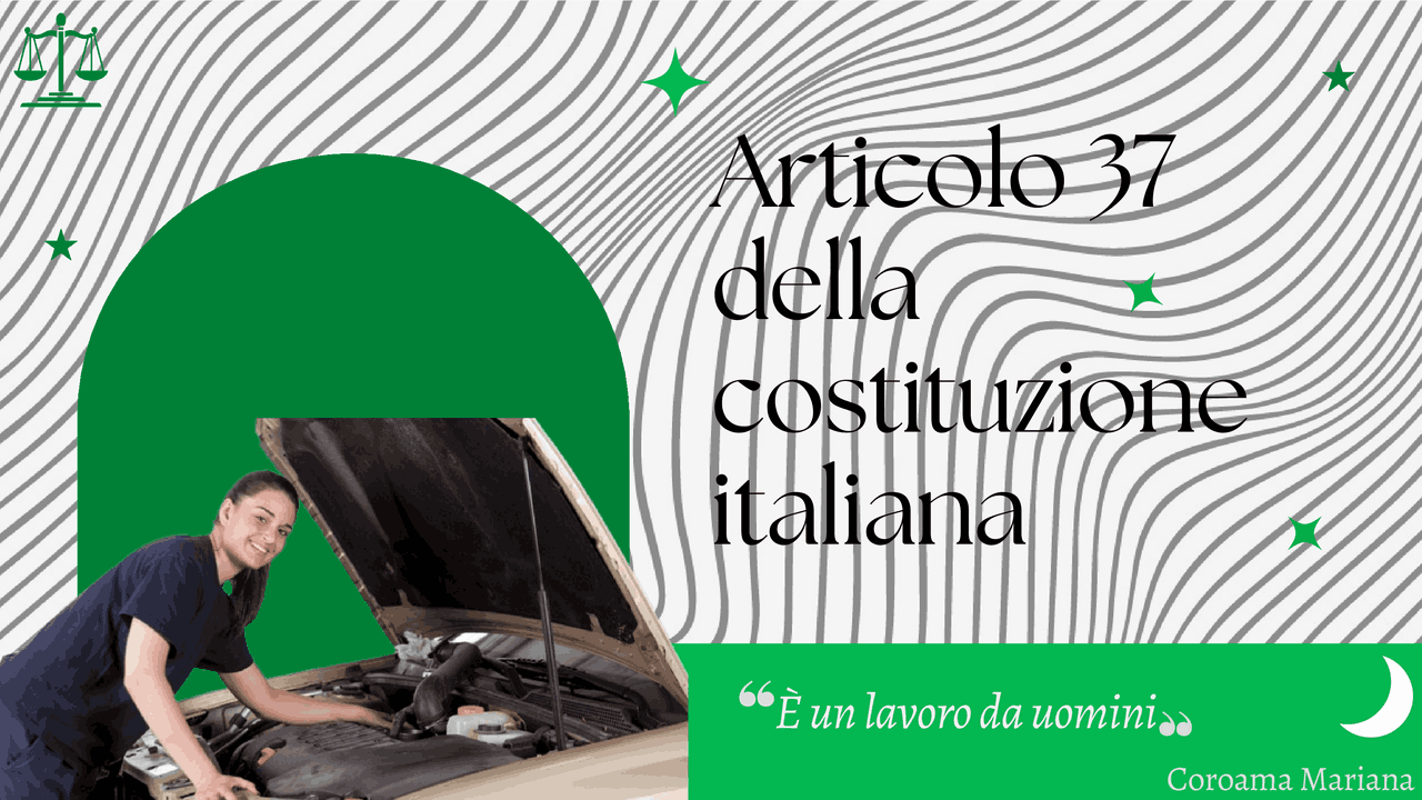 Slide sull'Articolo 37 della Costituzione Italiana | Slide di Diritto ...
