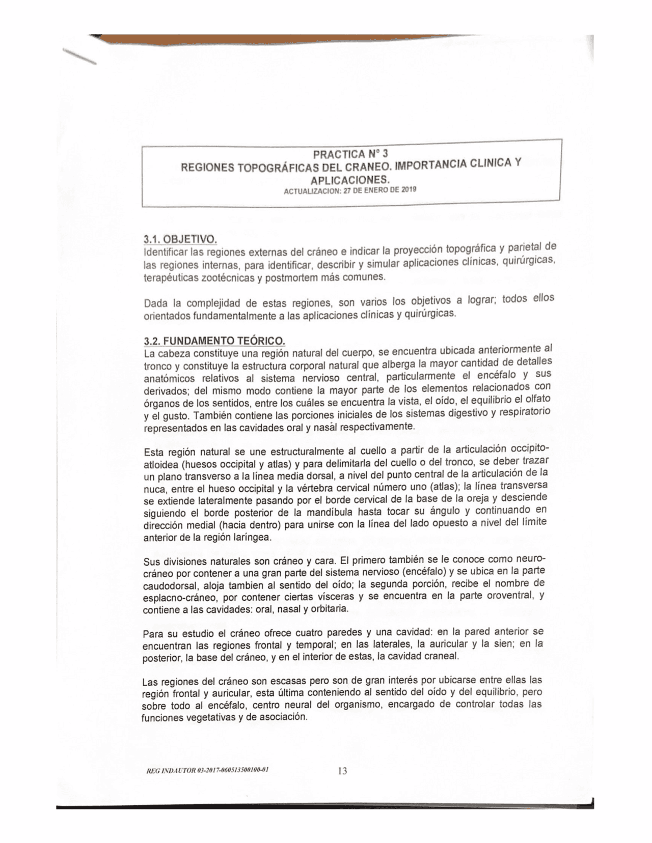 Práctica 2 Anatomia Aplicada Ejercicios De Anatomía Docsity