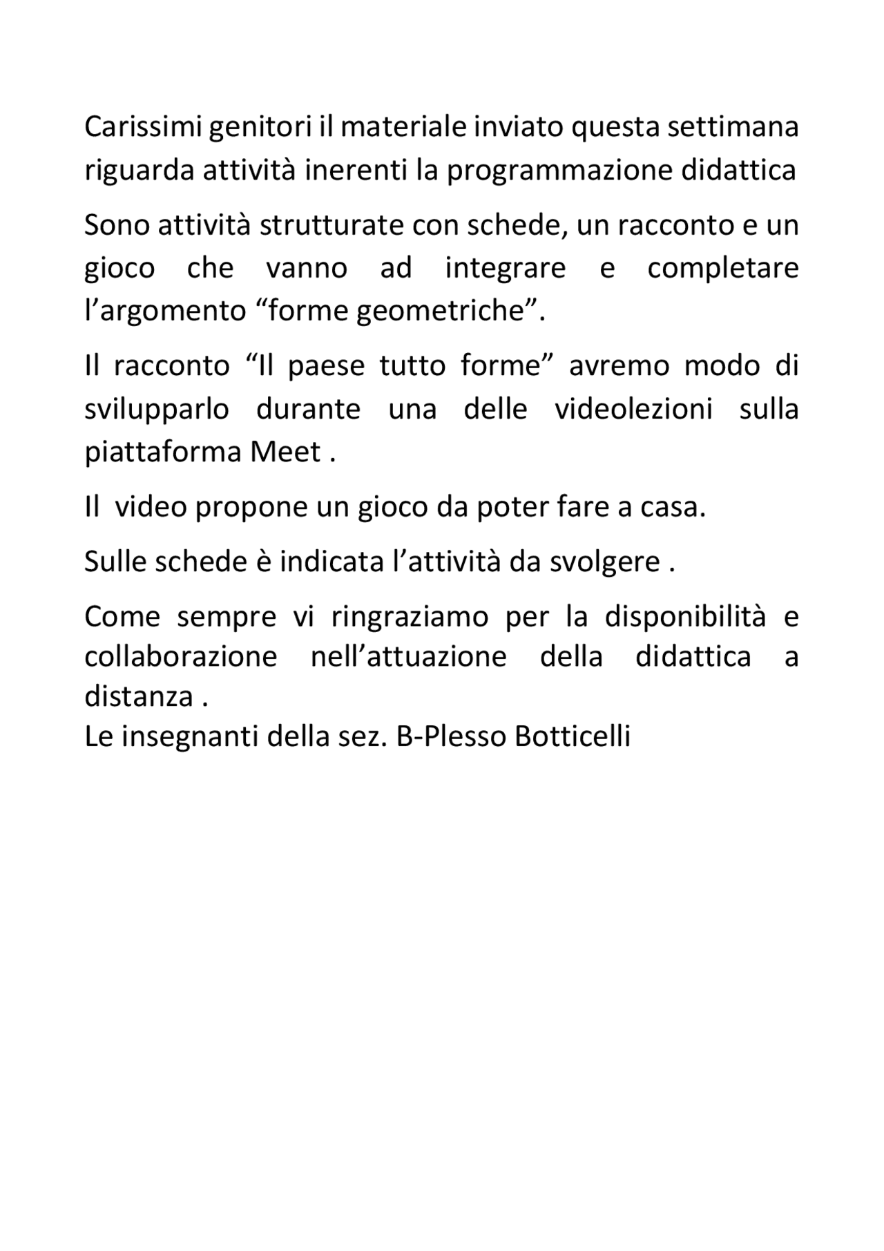 Schema Sulle Forme Geometriche Schemi E Mappe Concettuali Di Matematica Docsity