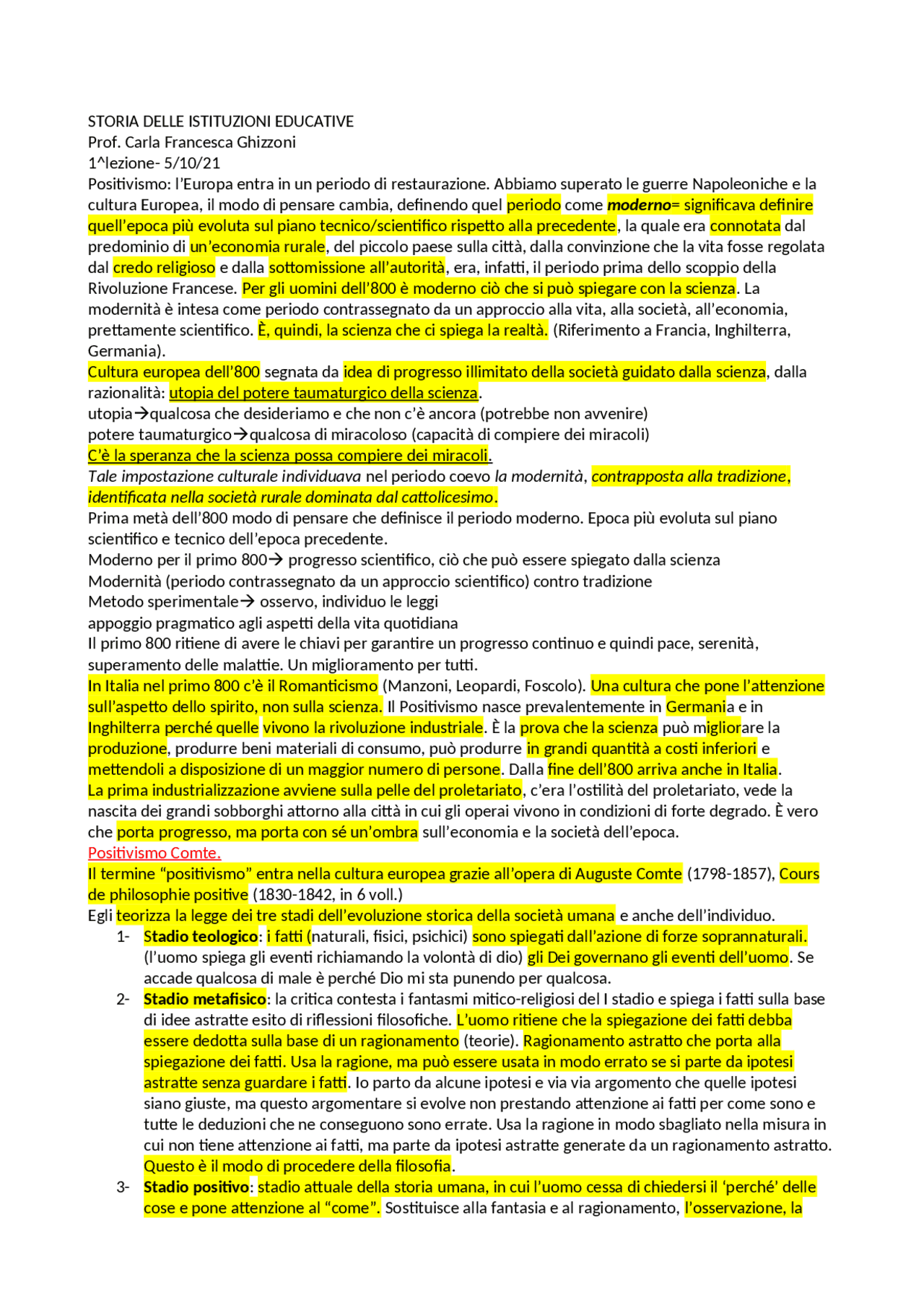 Storia Delle Educative Istituzioni Parte 2 Schemes And Mind Maps