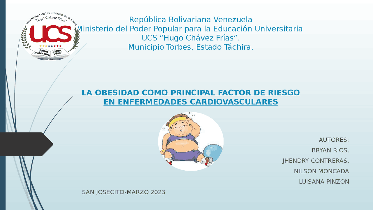 Control Obesidad y tratamiento 2023 | Diapositivas de Física de la ...