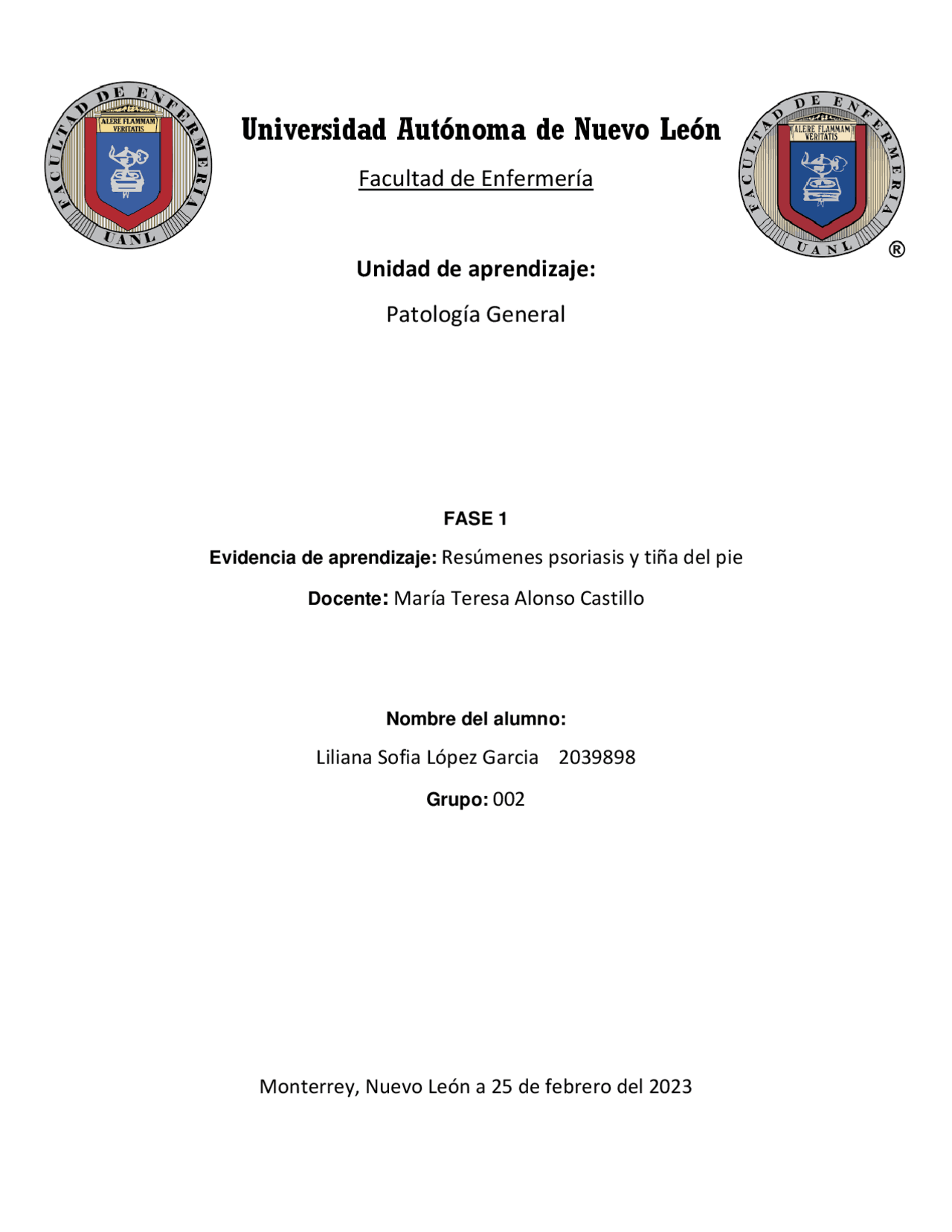 Resúmenes De Patologías Resúmenes De Patología Docsity