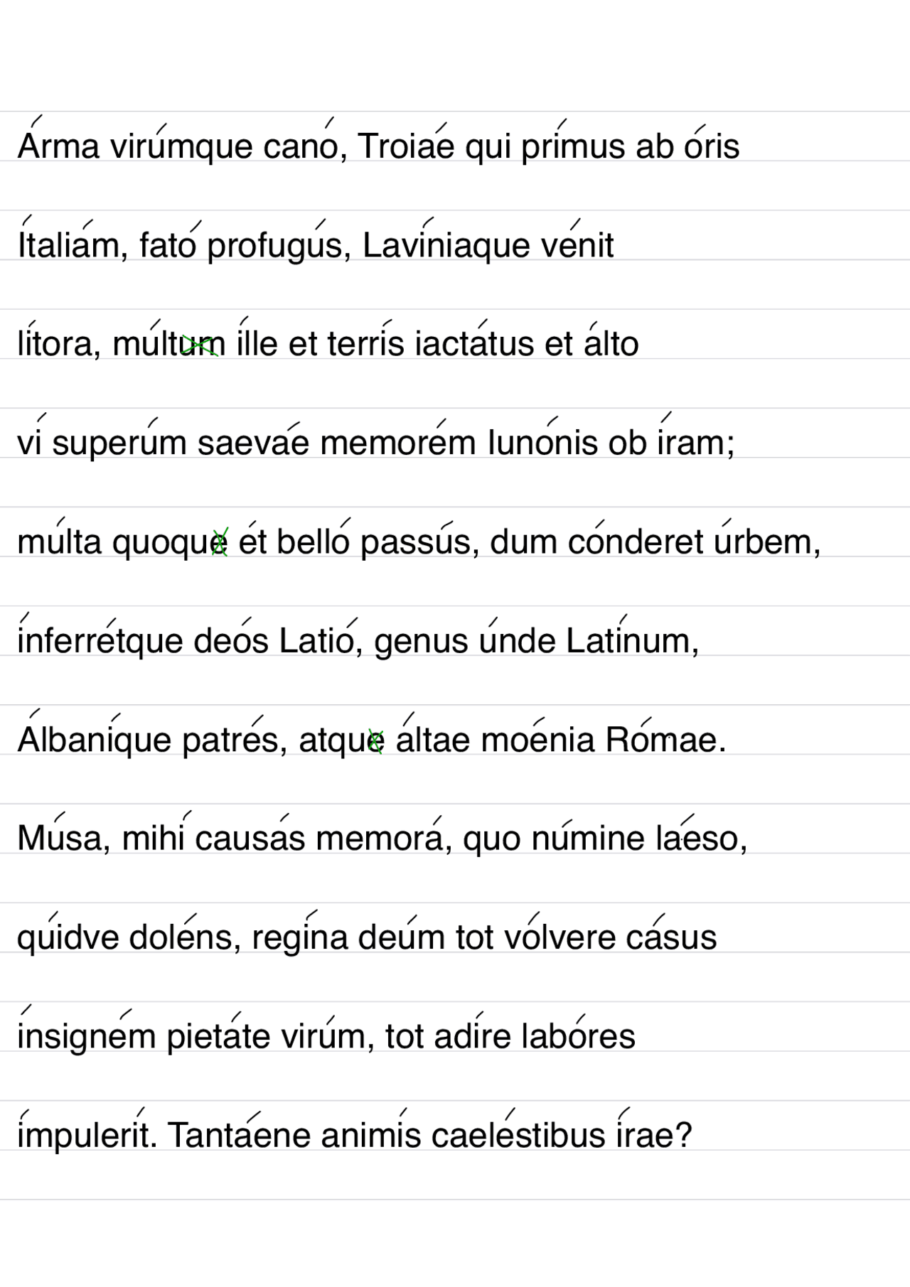 Proemio Eneide Virgilio | Versioni di Latino | Docsity