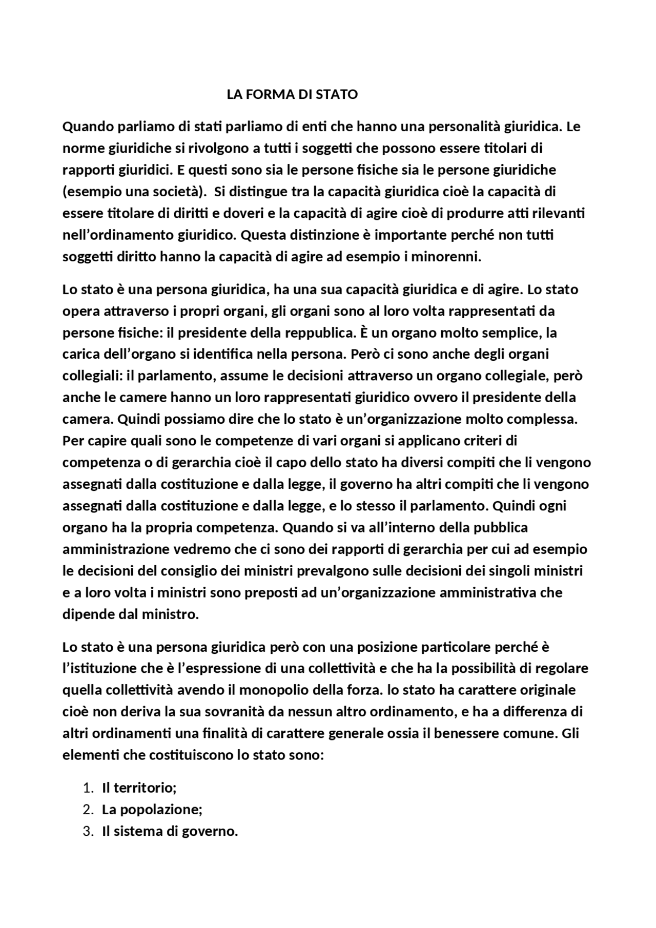 La forme di stato, storia e tipologie | Appunti di Diritto Pubblico ...