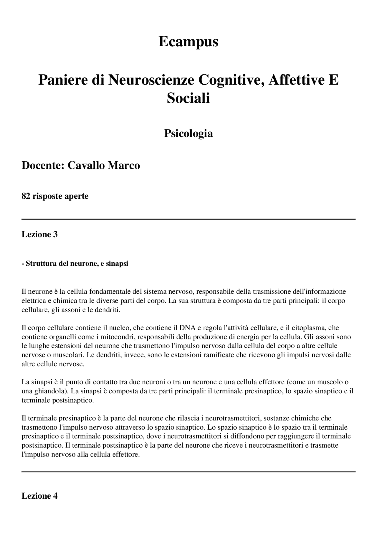 Neuroscienze Cognitive Affettive E Sociali Domande Aperte Con