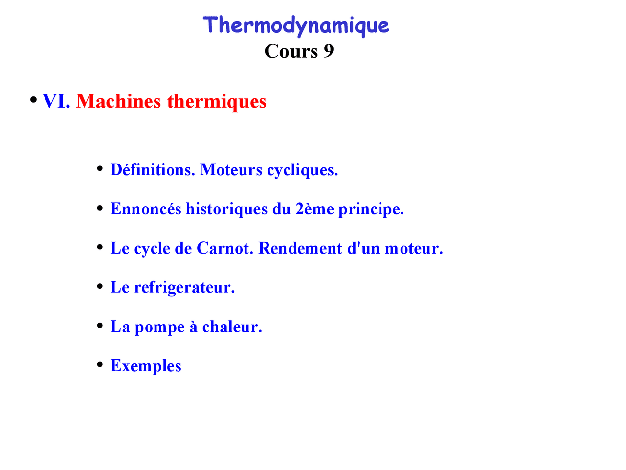 Solution de l'exrcice thermod | Schemes and Mind Maps Law | Docsity