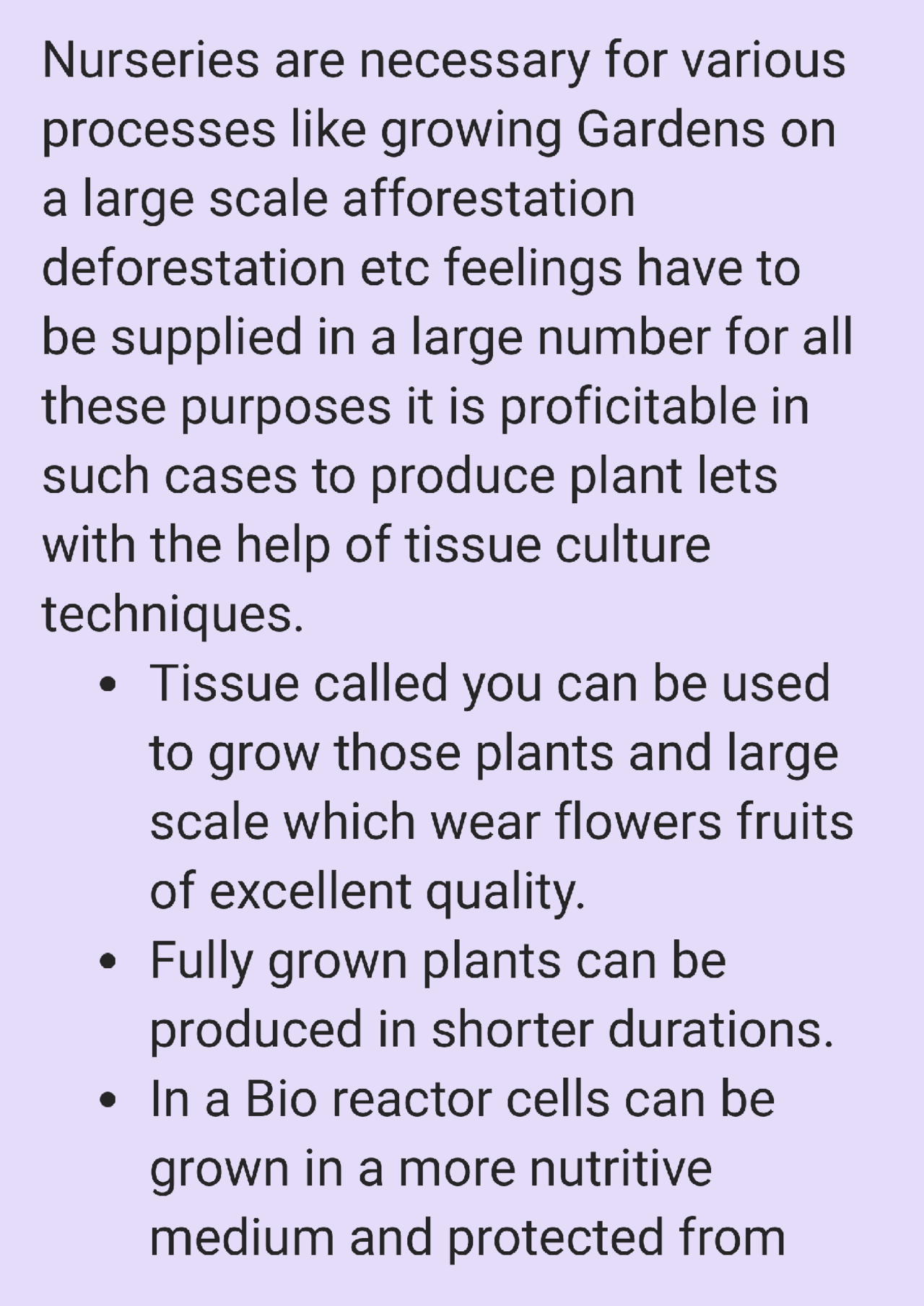 Application Of Biotechnology In Various Fields Lecture Notes Biology