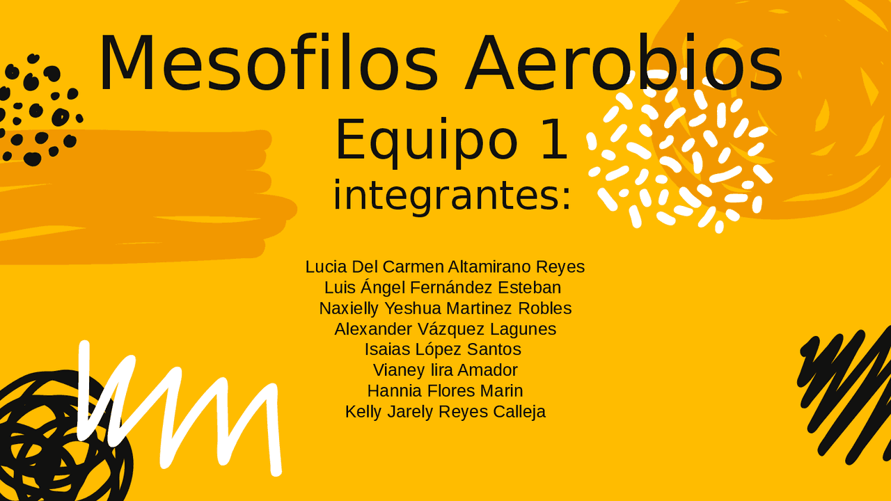 Mesofilos aureus descripciones | Diapositivas de Química | Docsity