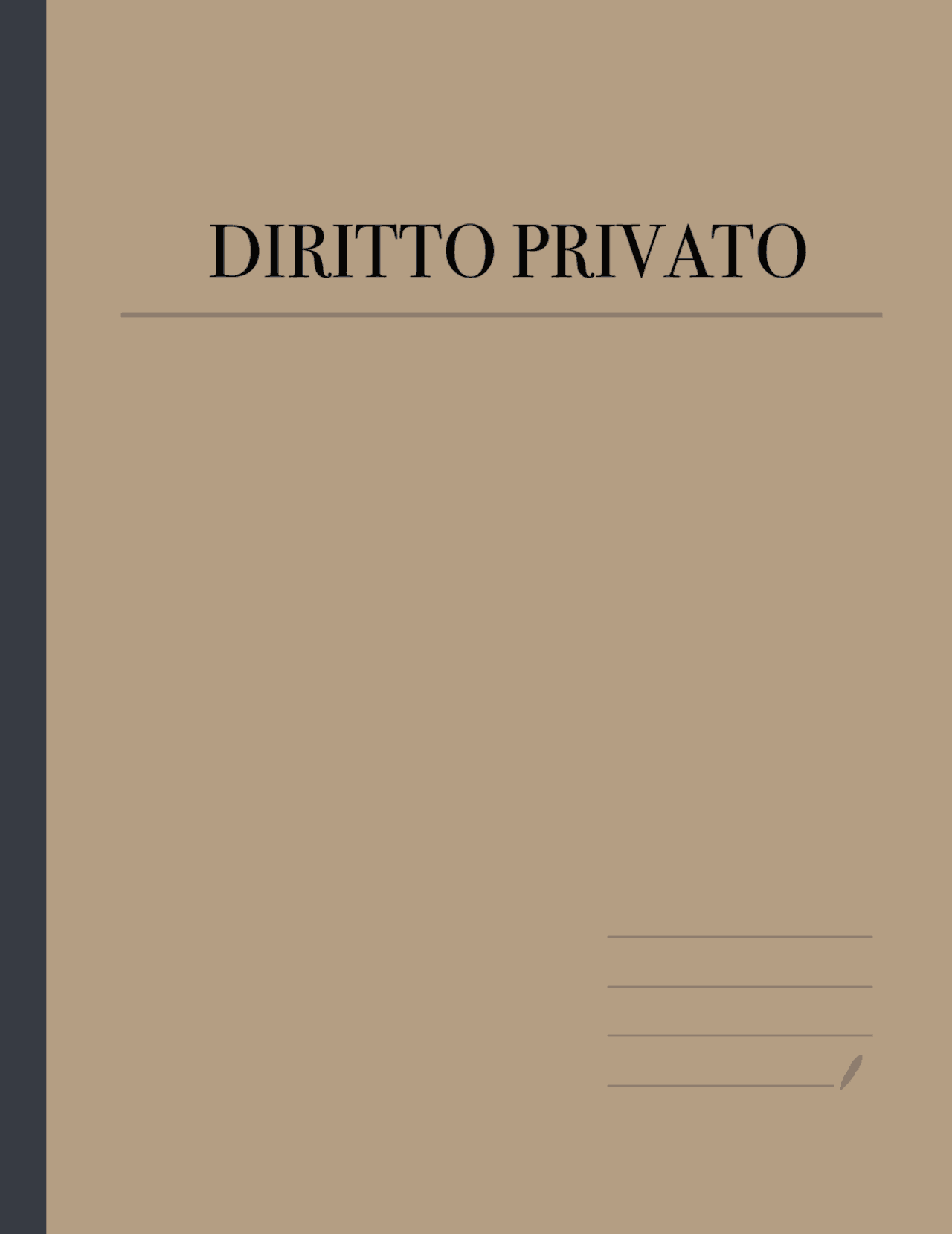 Mappe Concettuali Diritto Privato | Schemi e mappe concettuali di ...