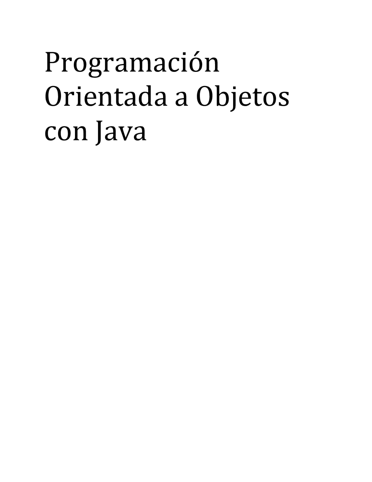 Programacion en lenguaje java | Esquemas y mapas conceptuales de Lenguajes de Programación | Docsity
