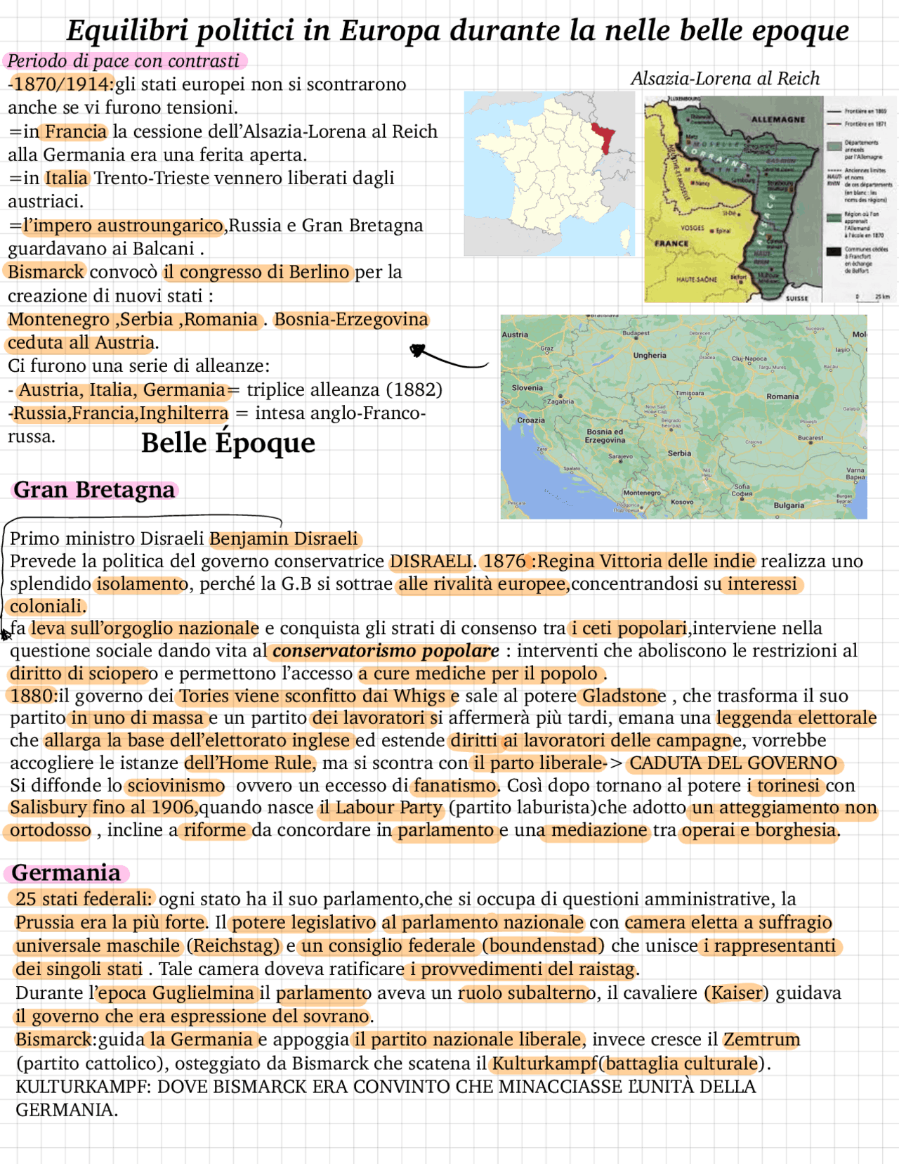 Belle époque …….2023 | Study Guides, Projects, Research History | Docsity