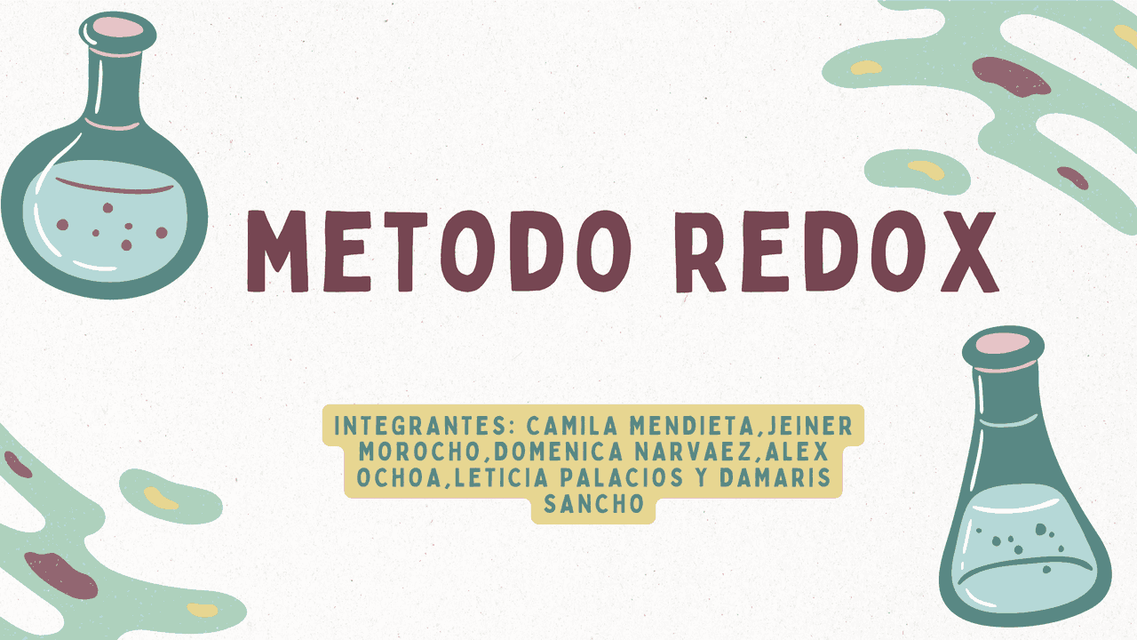 Ejercicios Metodo Redox Ejercicios Metodo Redox Ejercicios Metodo Redox