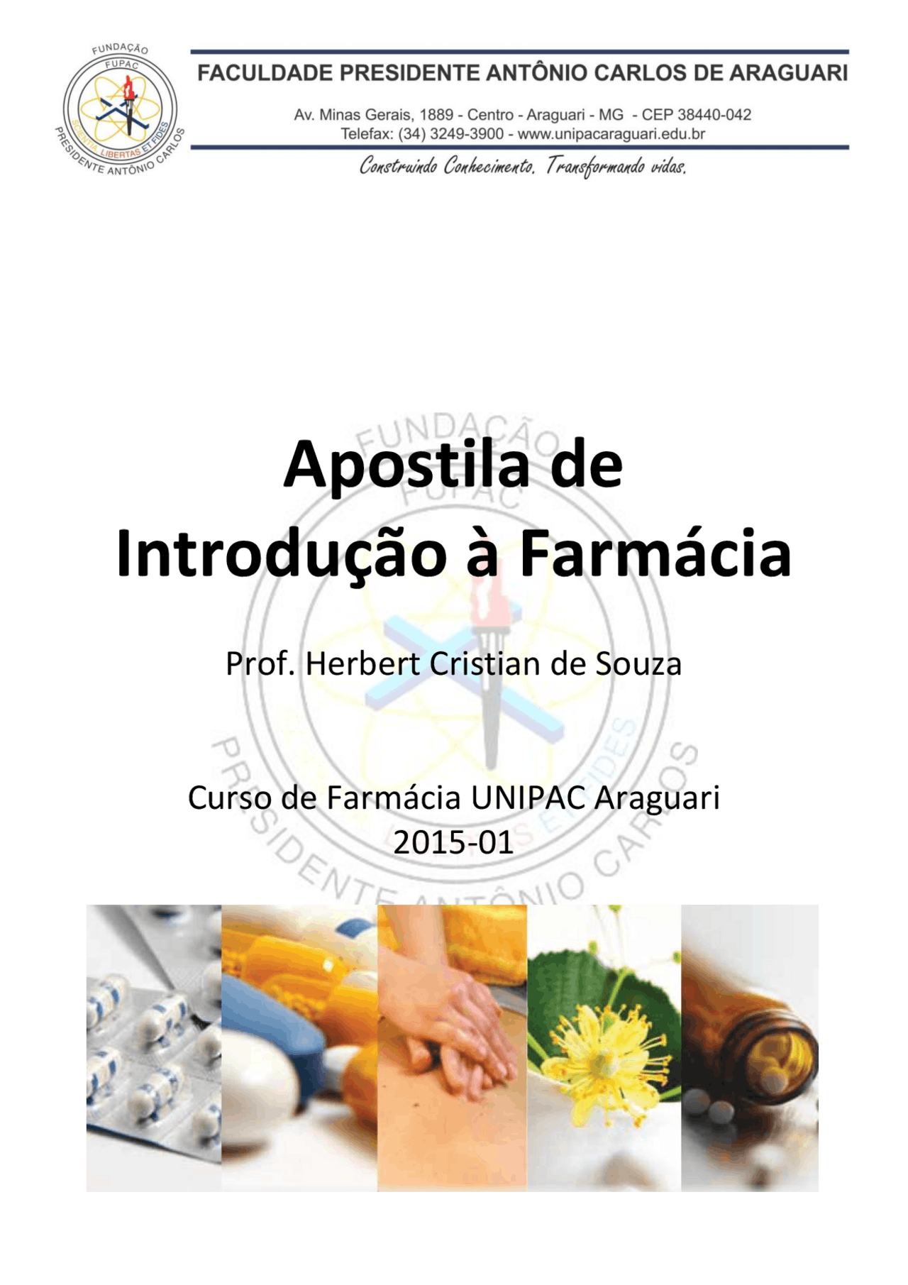 Introducao A Farmacia Resumos Farmácia Docsity