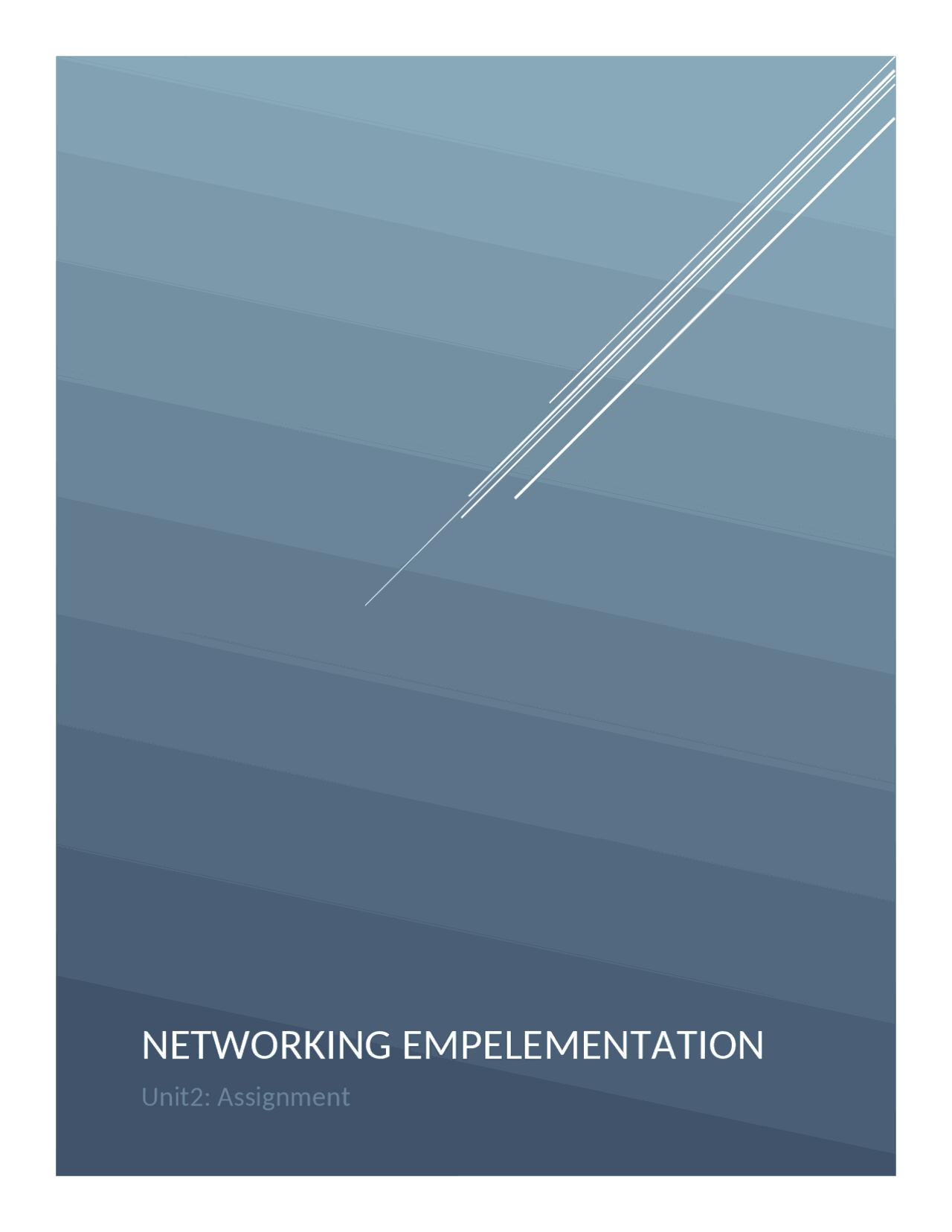 What Is The Network And How Can We Do It Assignments Computer Networks Docsity