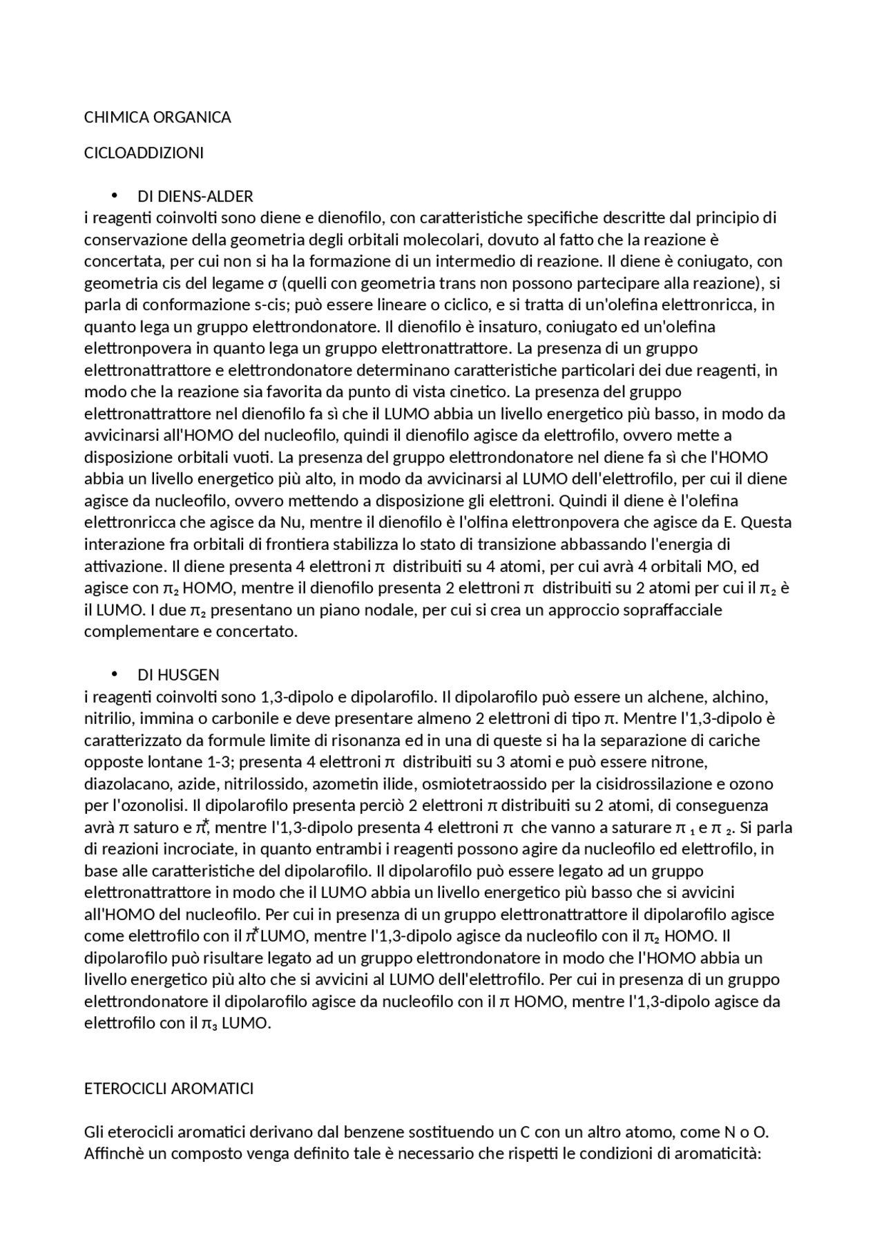 Reazioni Generali Di Chimica Organica E Avanzata Schemi E Mappe