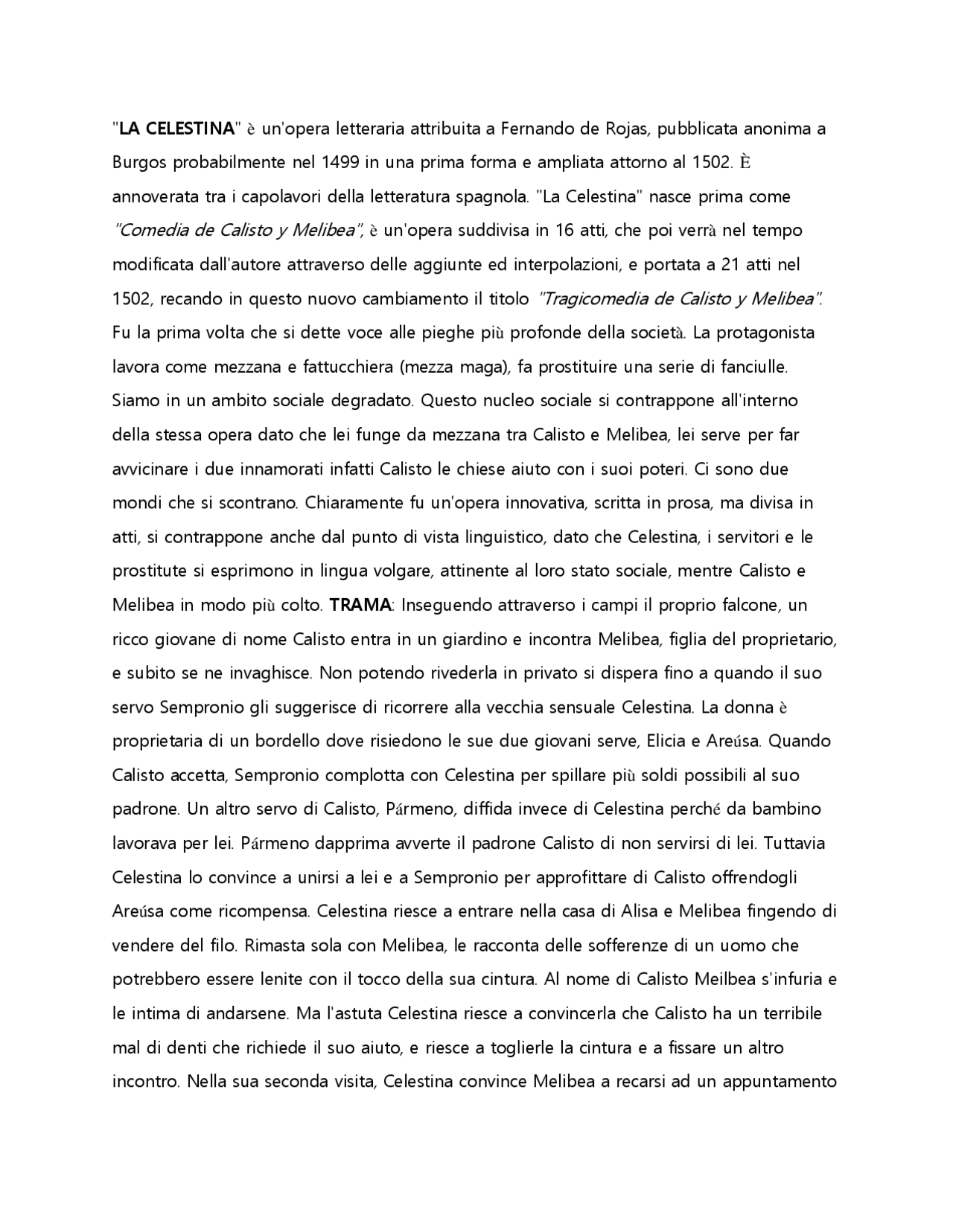 Siglo de oro appunti del corso | Study notes of Spanish Literature ...