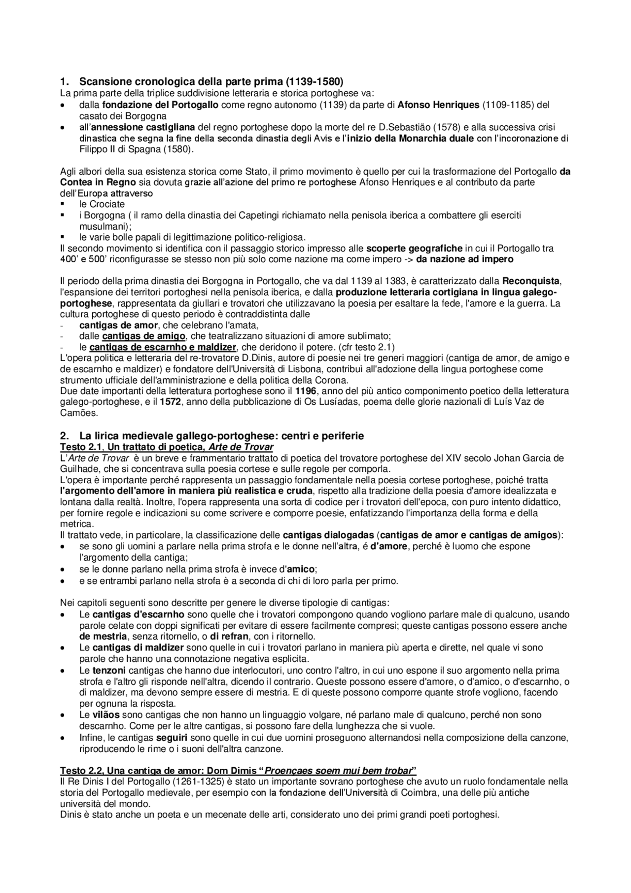 Letteratura portoghese, i testi e le idee di Roberto Vecchi | Sintesi ...