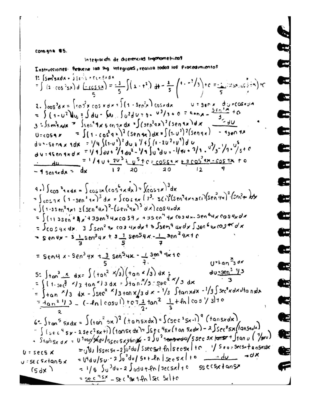 Calculo Integral Y Ejercicios Apuntes De Matemáticas Docsity
