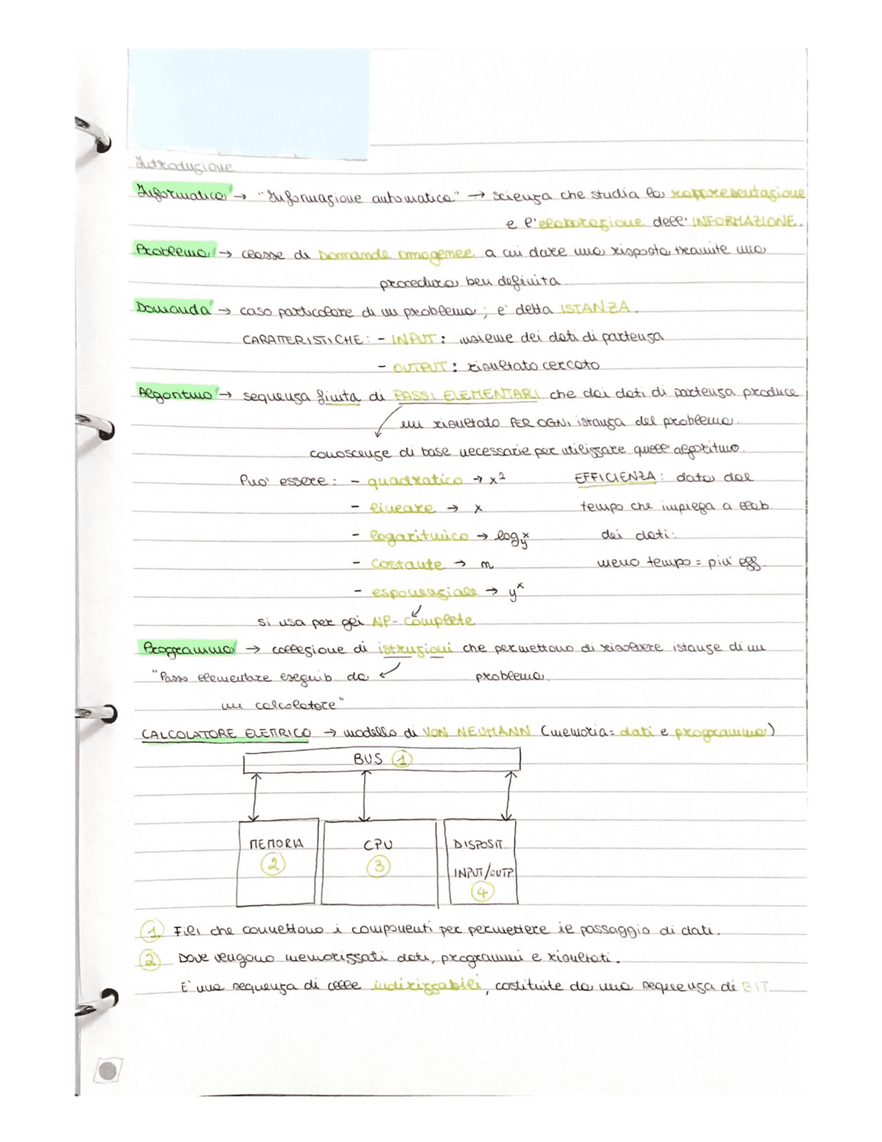 Fondamenti Di Informatica Schema Schemi E Mappe Concettuali Di