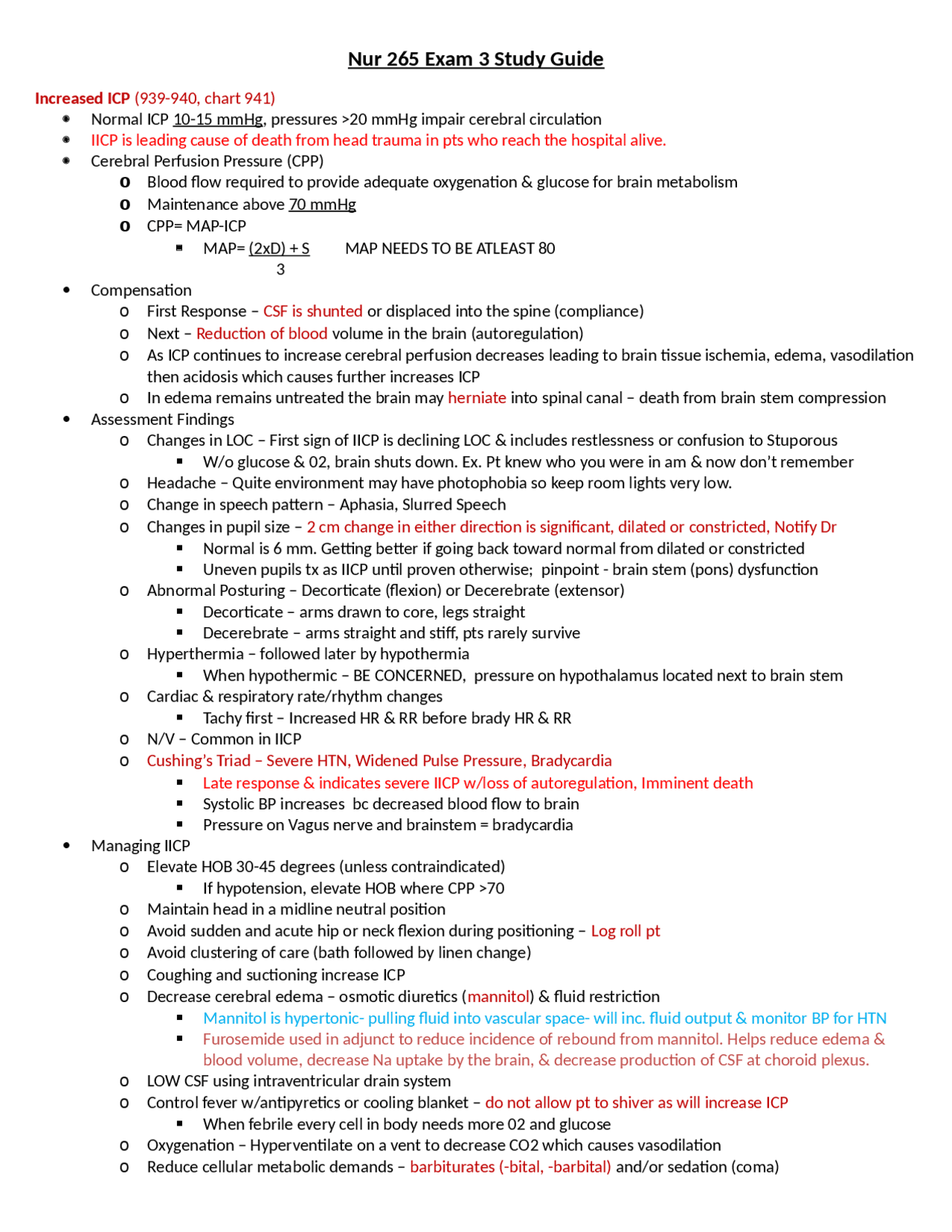 Nur_265_Exam_3_Test Bank | Exams Nursing | Docsity