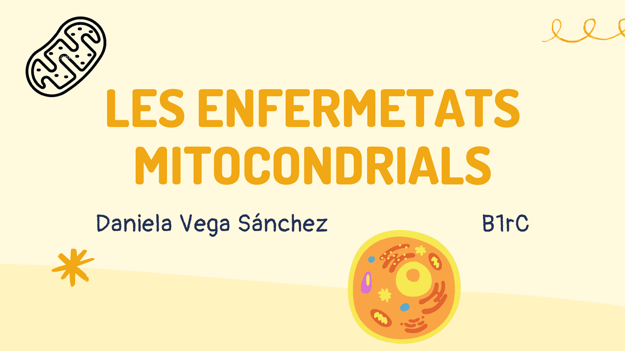 Enfermedades mitocondriales | Diapositivas de Biología | Docsity