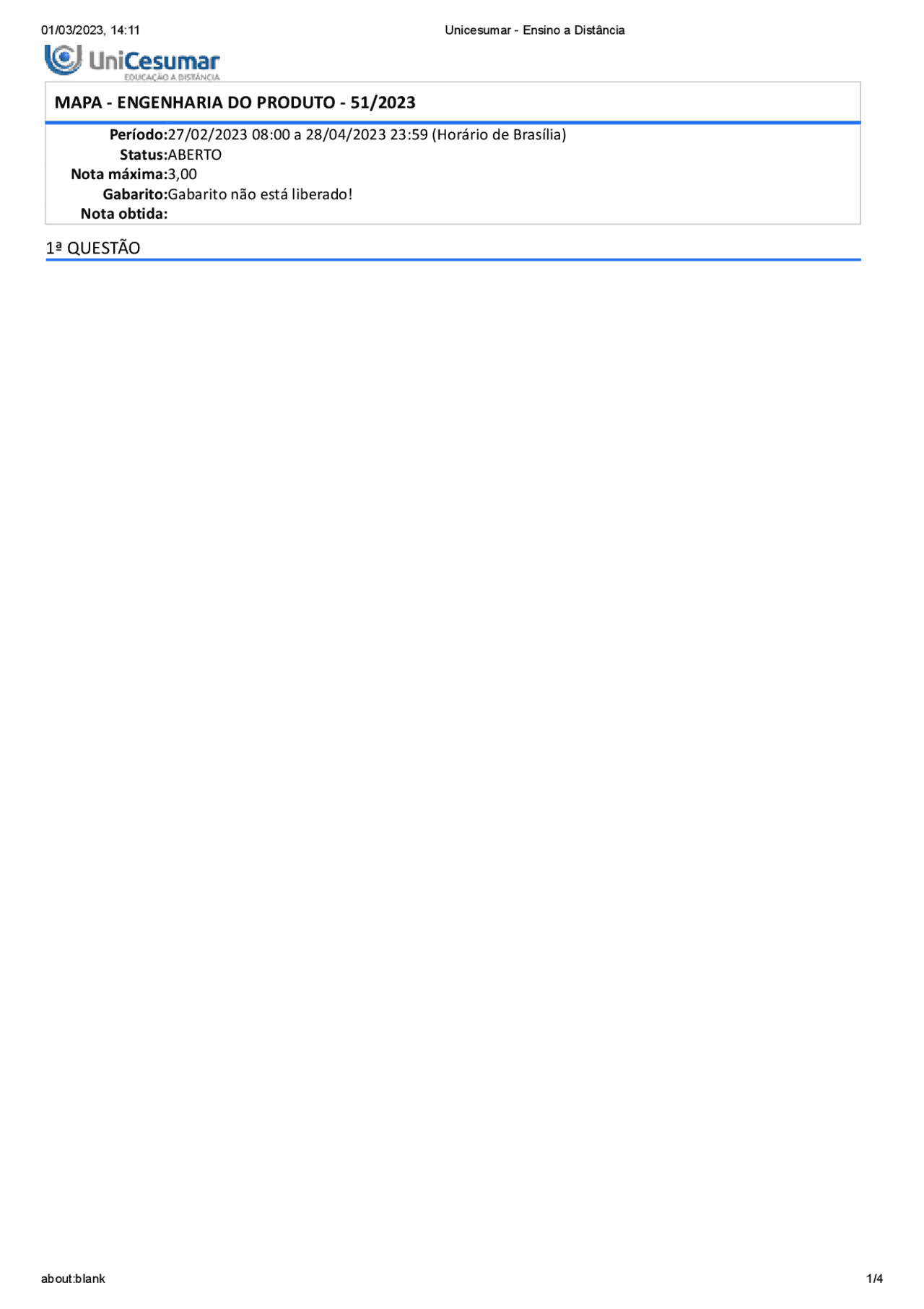 Mapa_engenharia_de_produto_1_mod_51_2023 | Resumos Desenvolvimento de ...