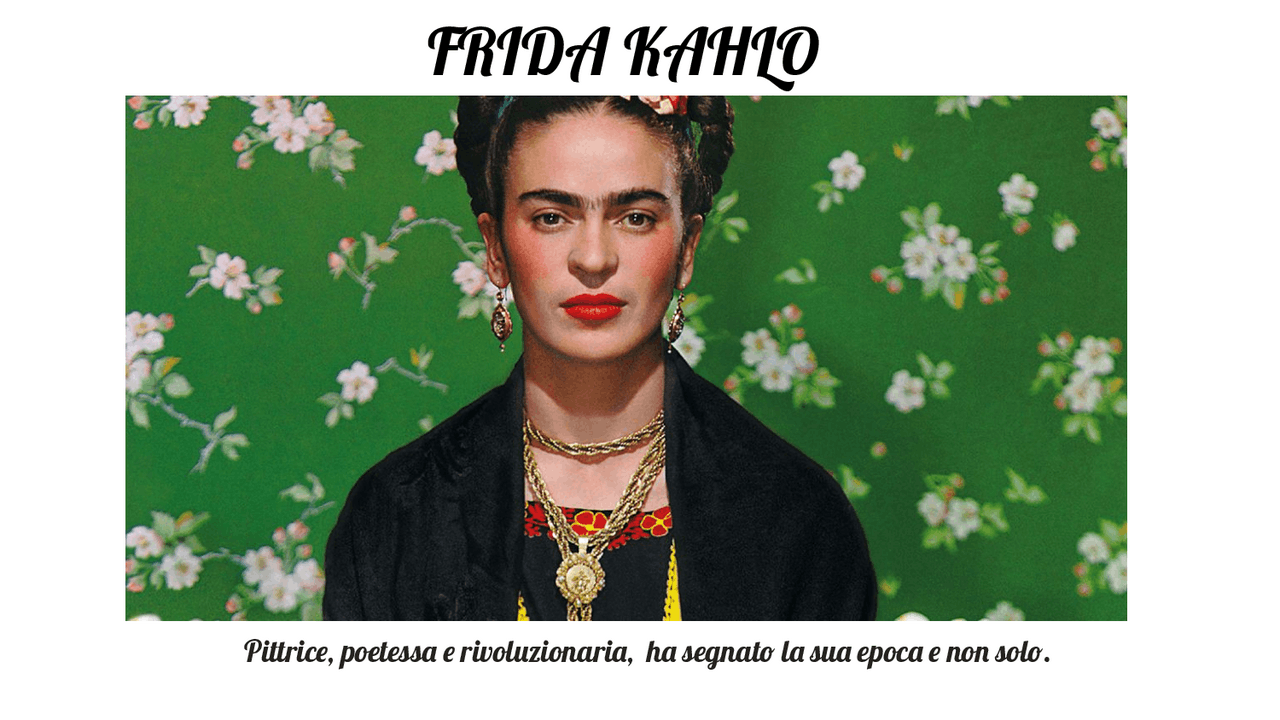 Slide su Frida Kahlo | Slide di Filosofia | Docsity