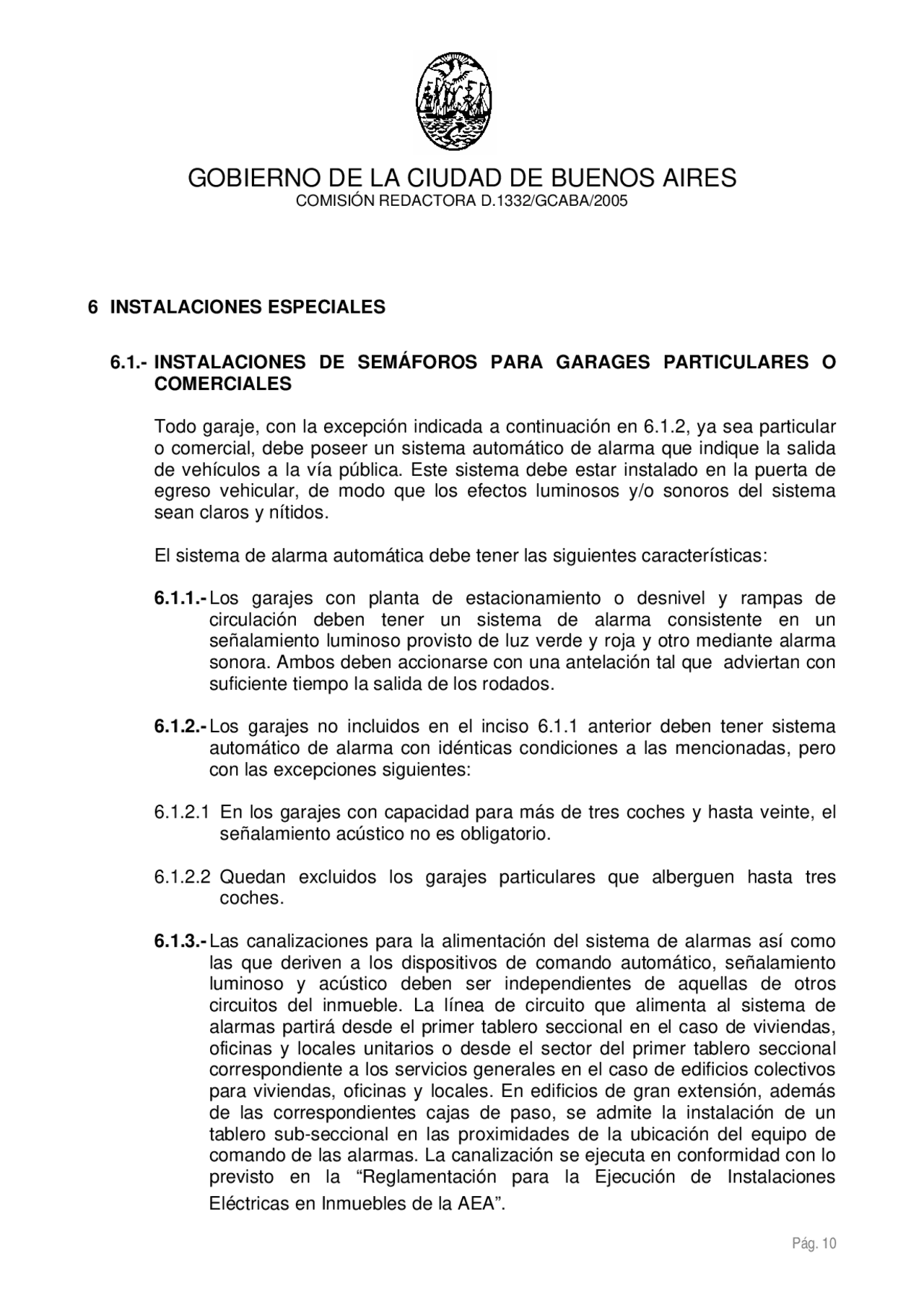 Ley sobre garages CABA | Transcripciones de Derecho Civil | Docsity