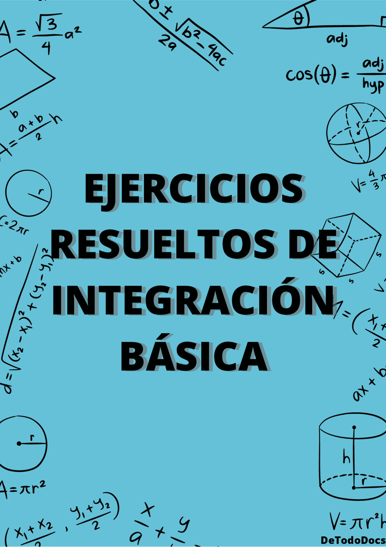 Integrales Básicas Ejercicios RESUELTOS 2023 | Ejercicios de Matemáticas | Docsity