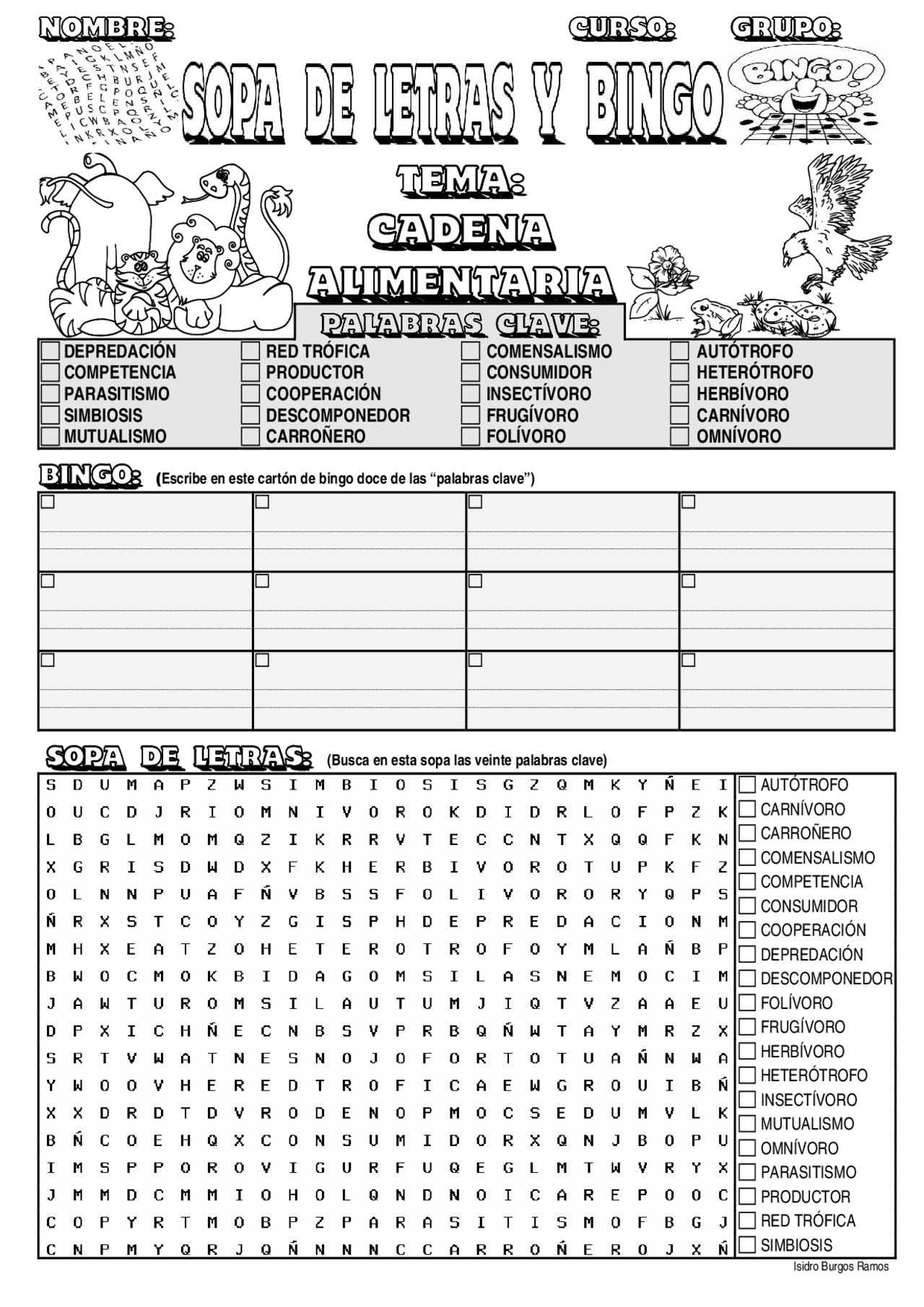 Tipos De Ecosistemas Ejercicios De Biología Docsity