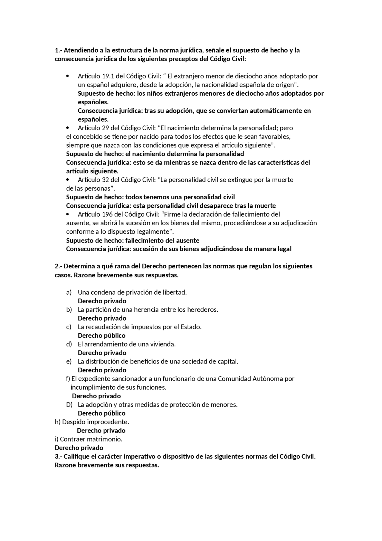 Documento de practica de derecho penal | Ejercicios de Derecho Penal ... Documento de practica de derecho penal | Ejercicios de Derecho Penal ...