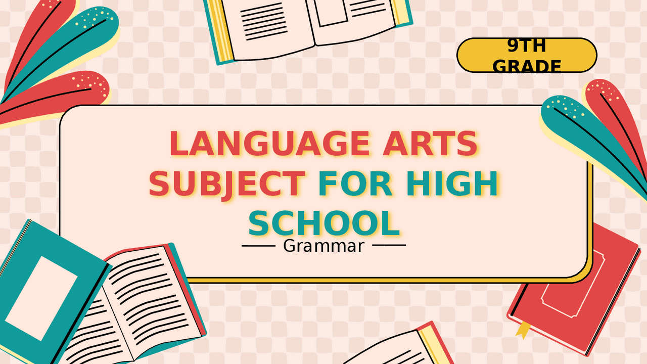Grammar Rules and Punctuation for High School Language Arts | Esquemas ...