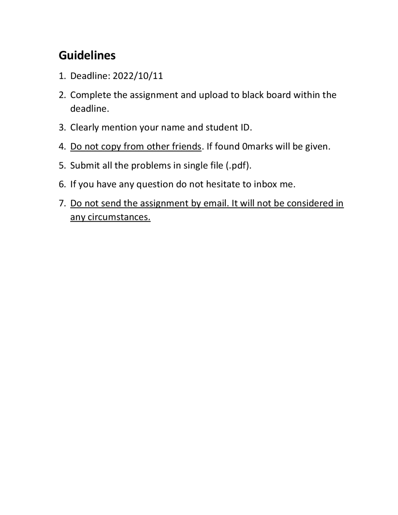 Assignment 2 Questions | Assignments Software Engineering | Docsity