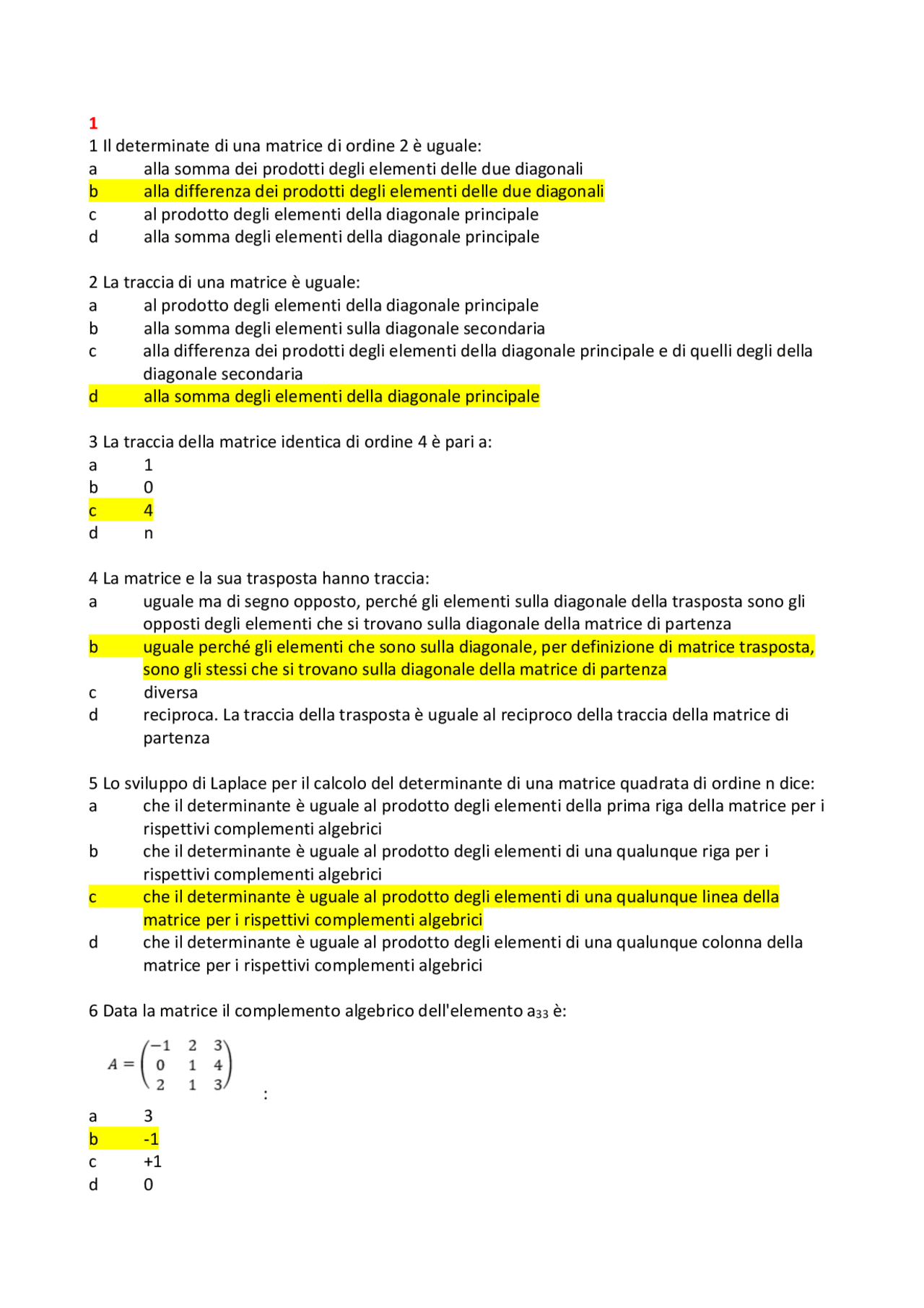 Analisi matematica II ingegneria gestionale | Panieri di Analisi Matematica II | Docsity
