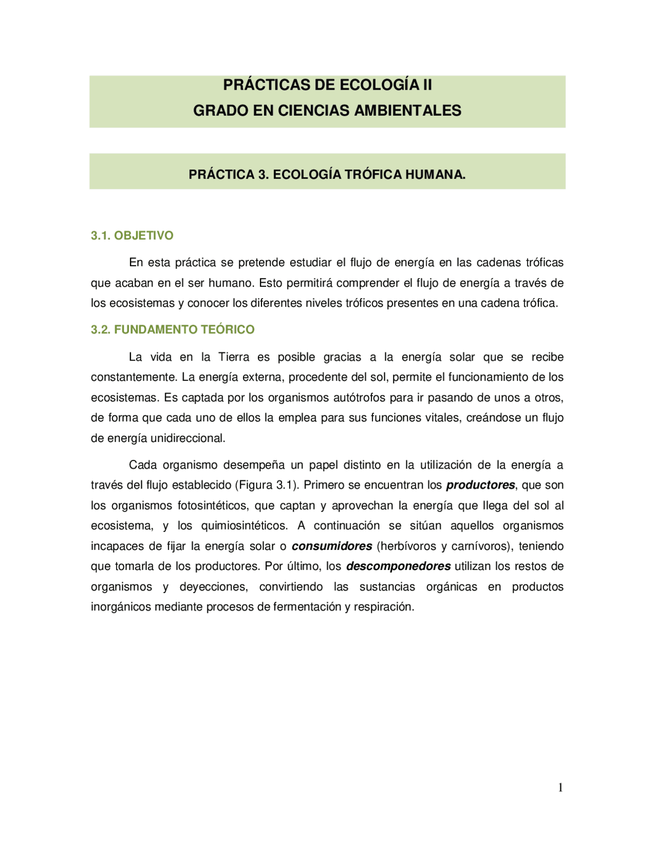 Práctica 3 Ecología 2 Ejercicios De Ecología Docsity