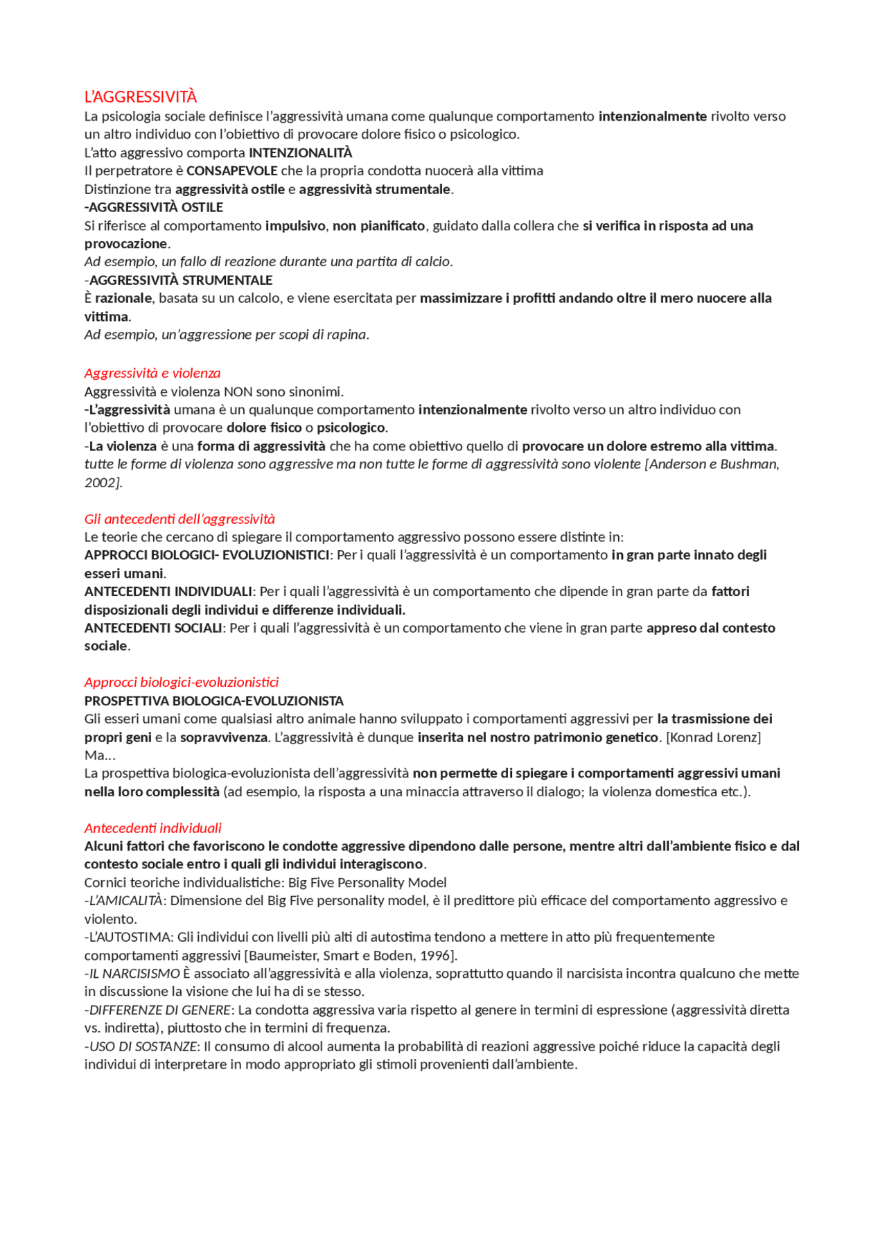 Riassunto secondo modulo psicologia sociale | Appunti di Psicologia Sociale | Docsity