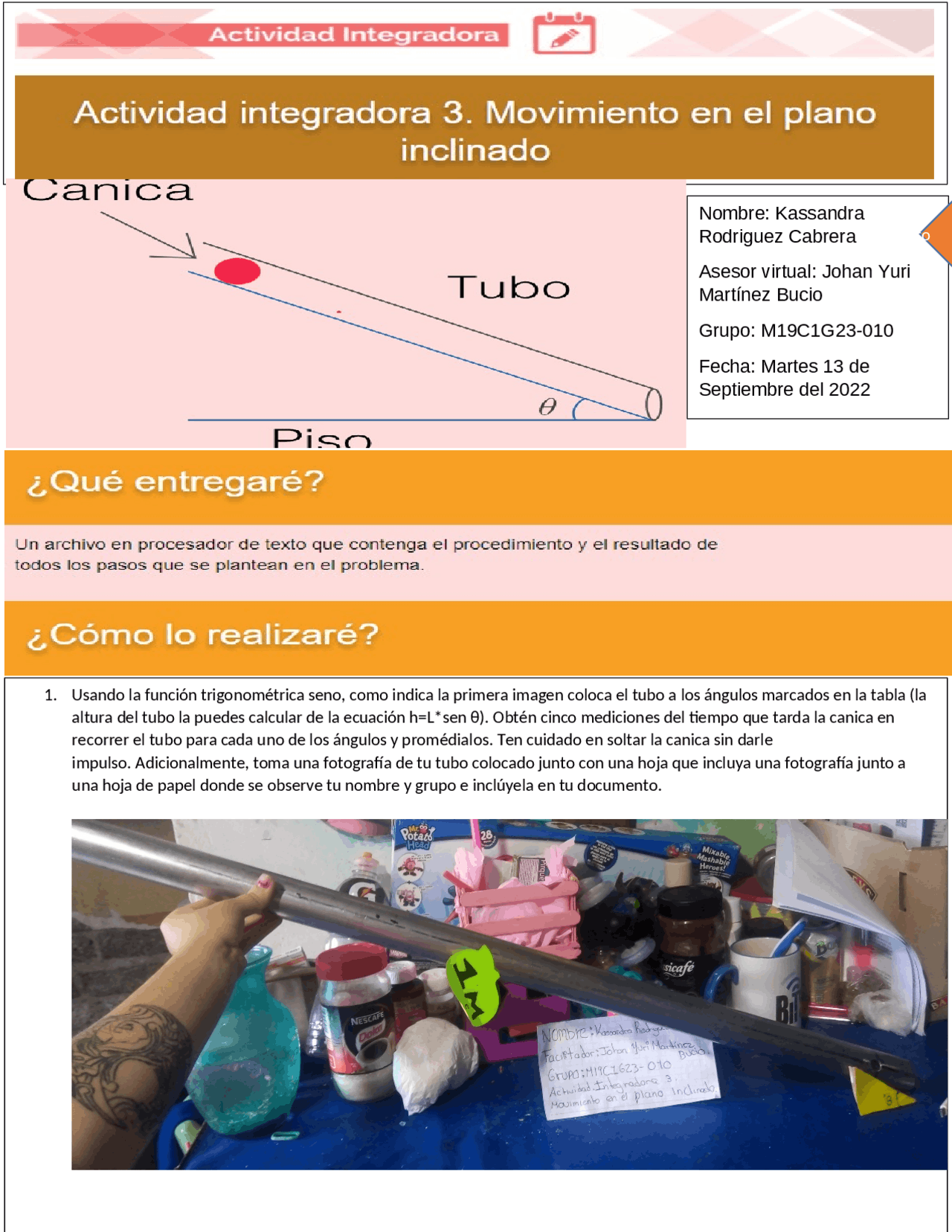 Módulo 19. Actividad integradora 3 | Ejercicios de Cultura Científica ...
