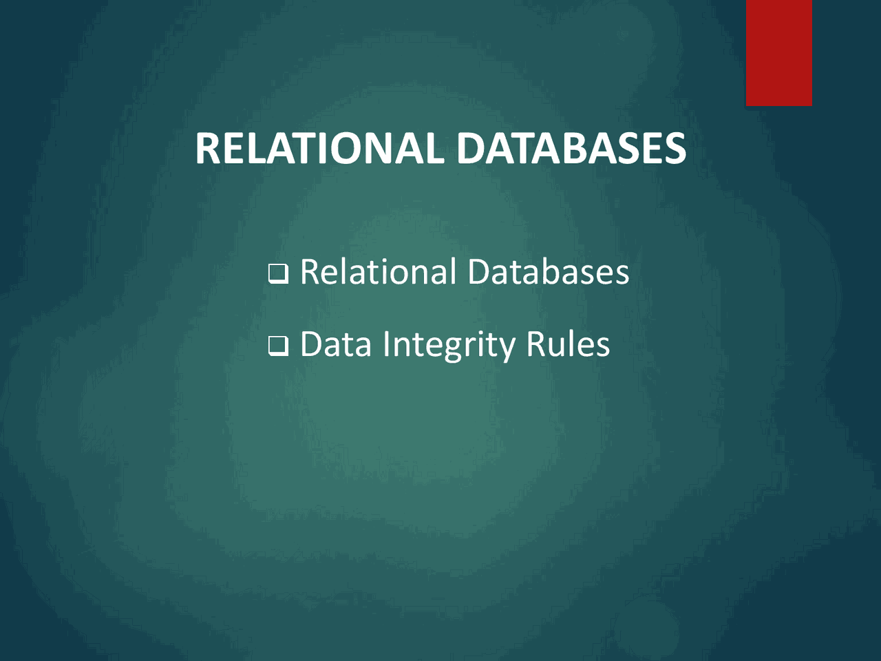Relational Database Lecture Lecture Notes Distributed Database Management Systems Docsity