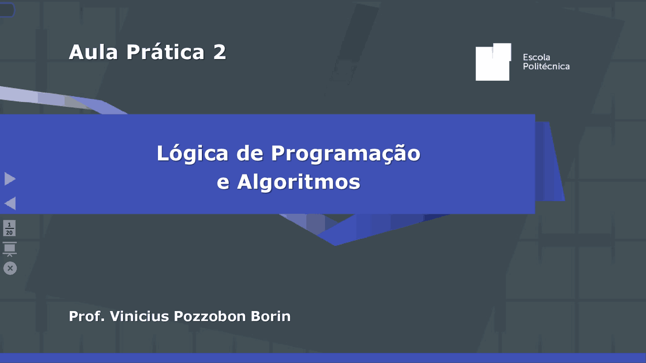 Lógica de Programação e Algoritmos | Notas de aula Tecnologia de ...