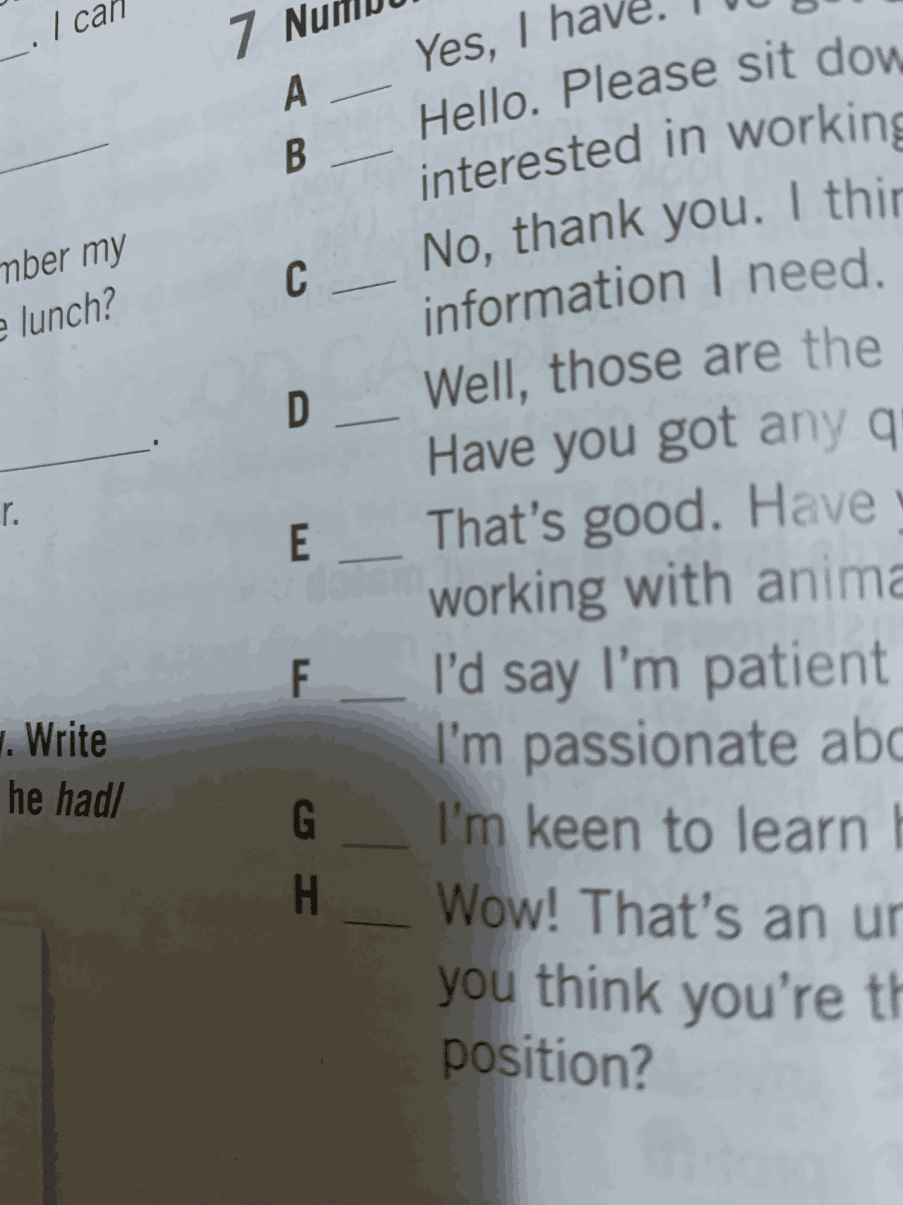 Esercizi Svolti Bene Esercizi Di Inglese Docsity