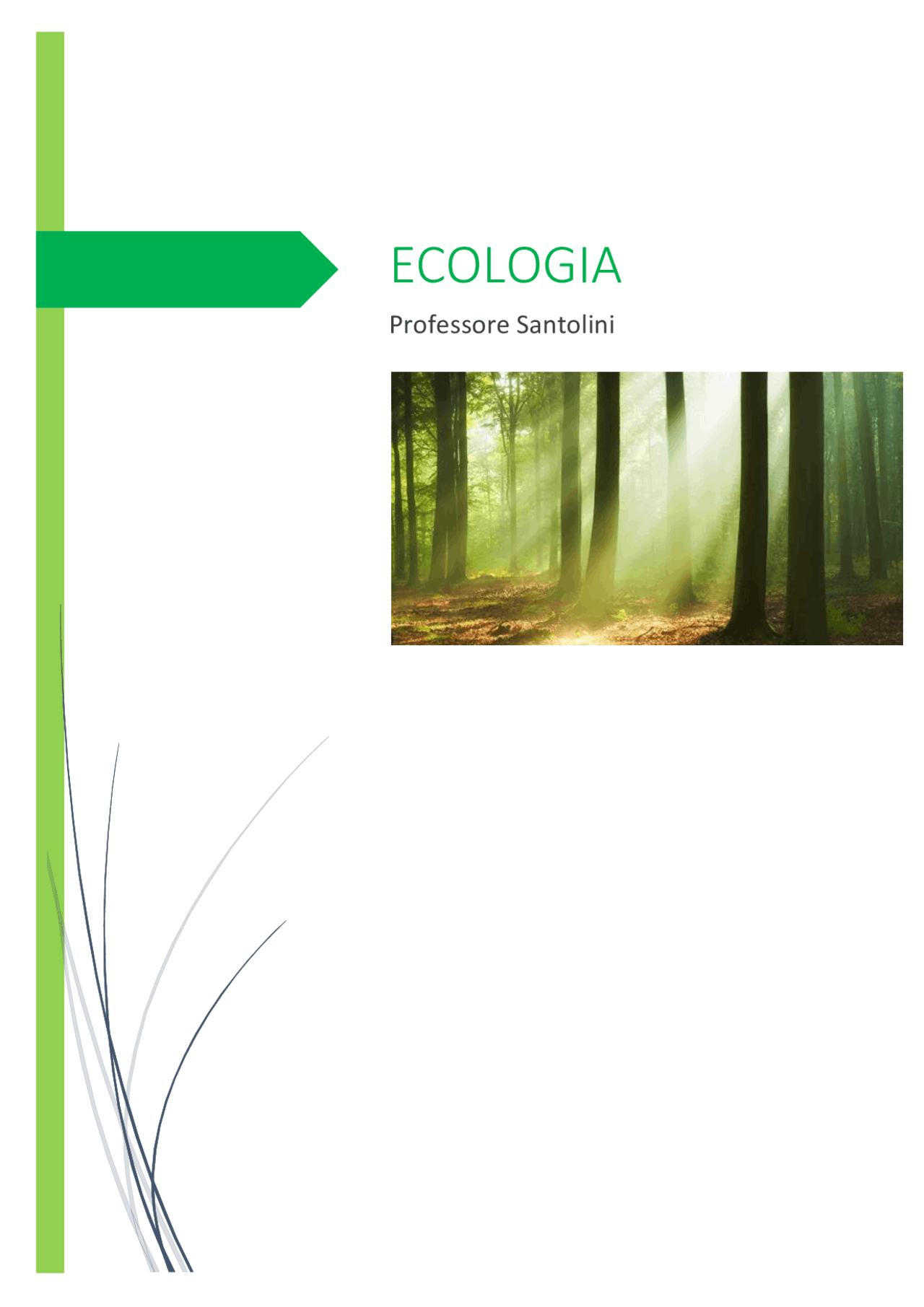 Ecologia Appunti Completi Appunti Di Ecologia Docsity