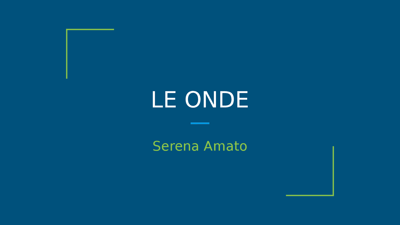 Le Onde Fenomeno Fisico Slide Di Fisica Docsity