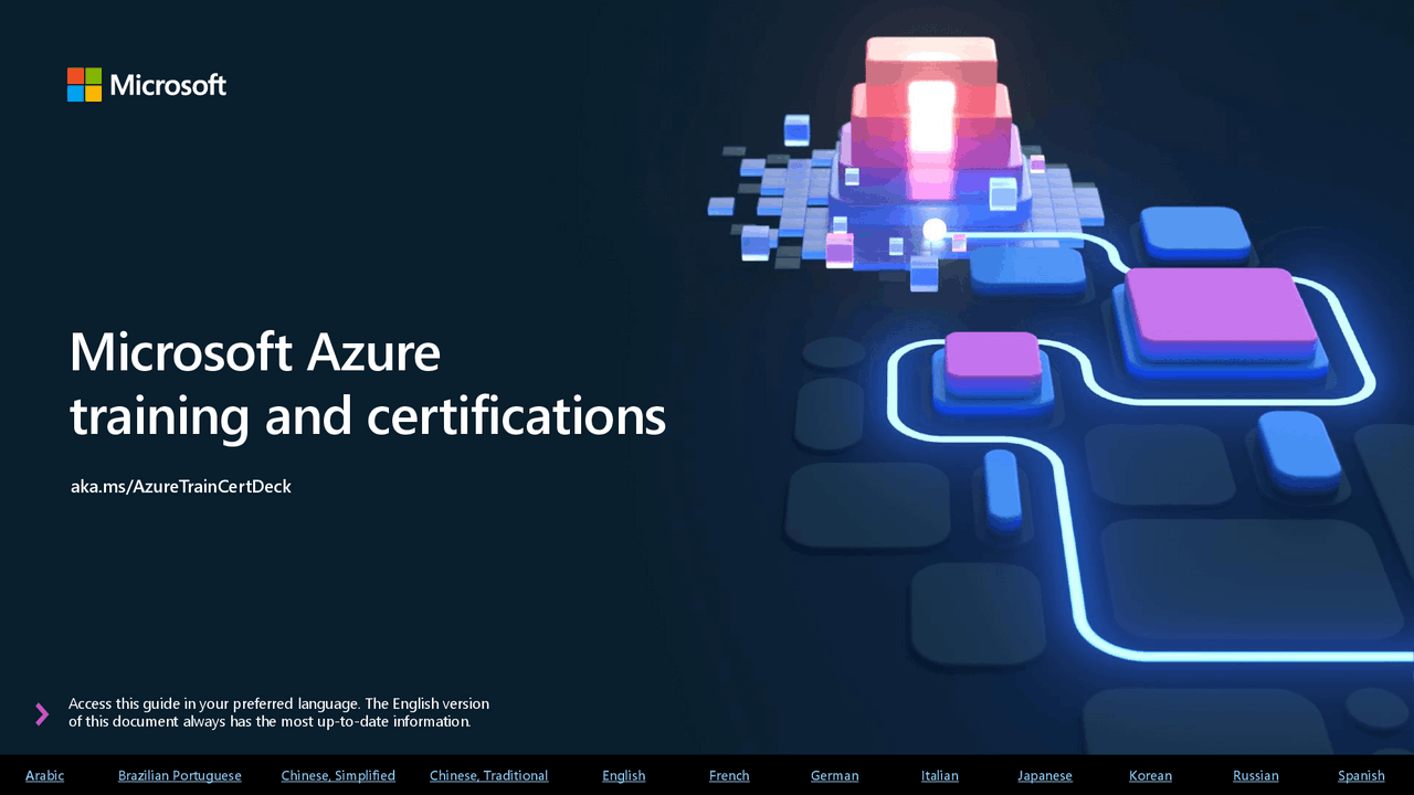 Microsoft Azure Certifications for IT Pros and Developers | Lecture ...