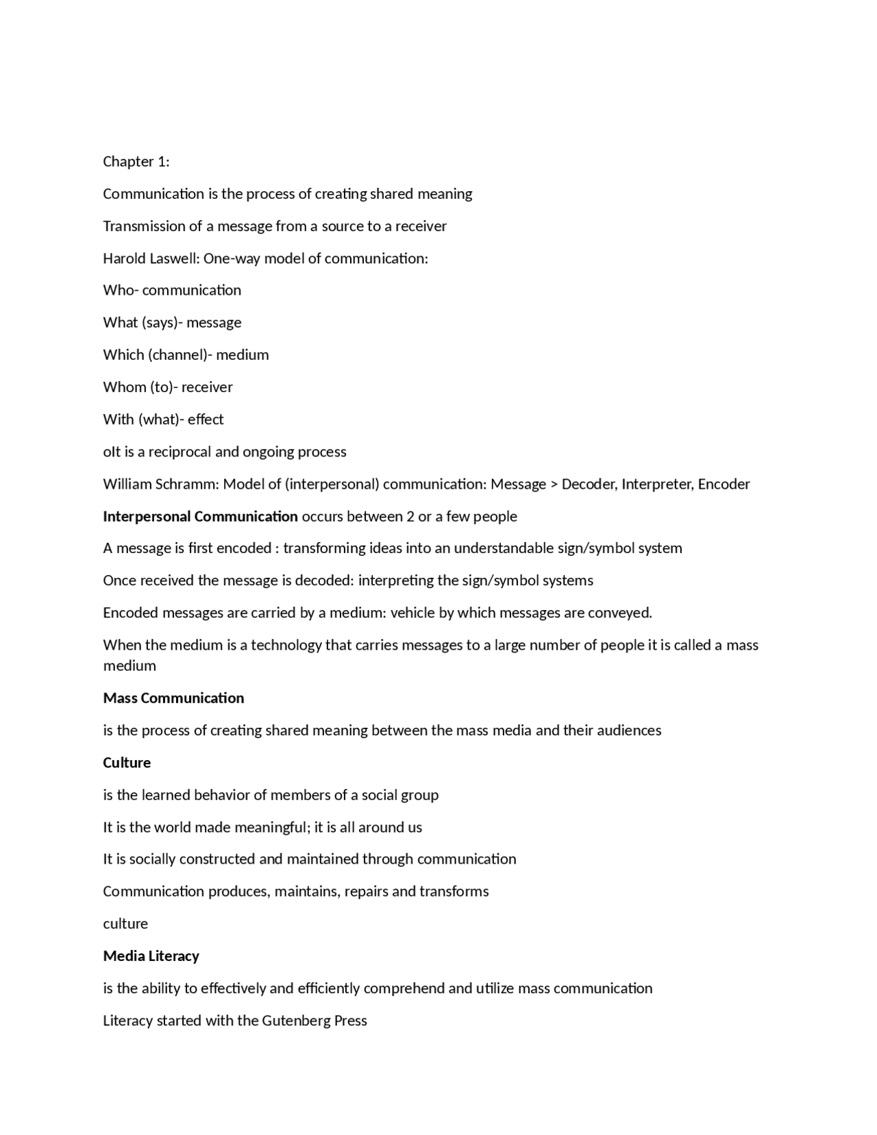 Complete list of Q & A for chapters 1-5 exam #1 | Study Guides ...