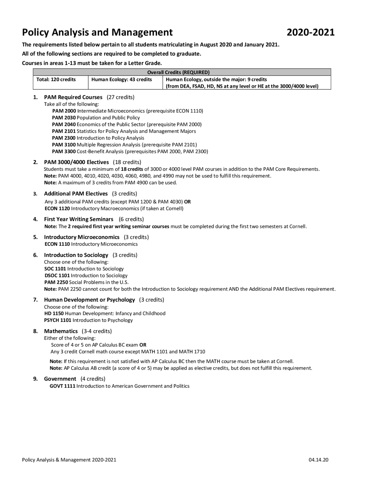 Policy Analysis and Management Requirements | Study notes Financial ...