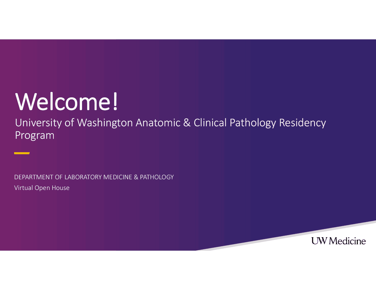 University of Washington Anatomic & Clinical Pathology ... | Study ...