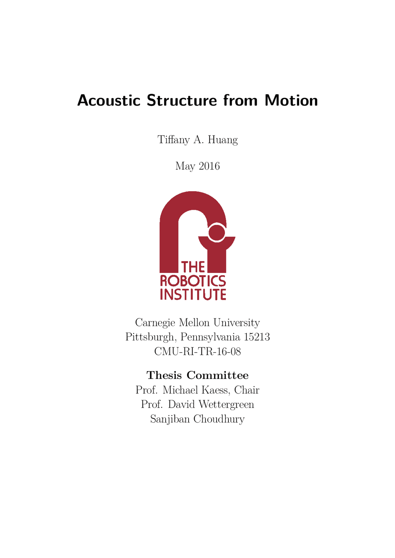 Acoustic Structure From Motion Lecture Notes Microwave Engineering