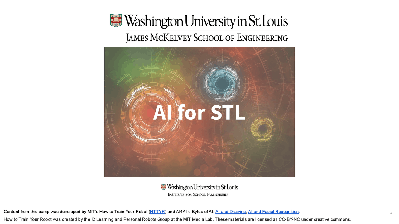 AI for STL | Slides Artificial Intelligence | Docsity
