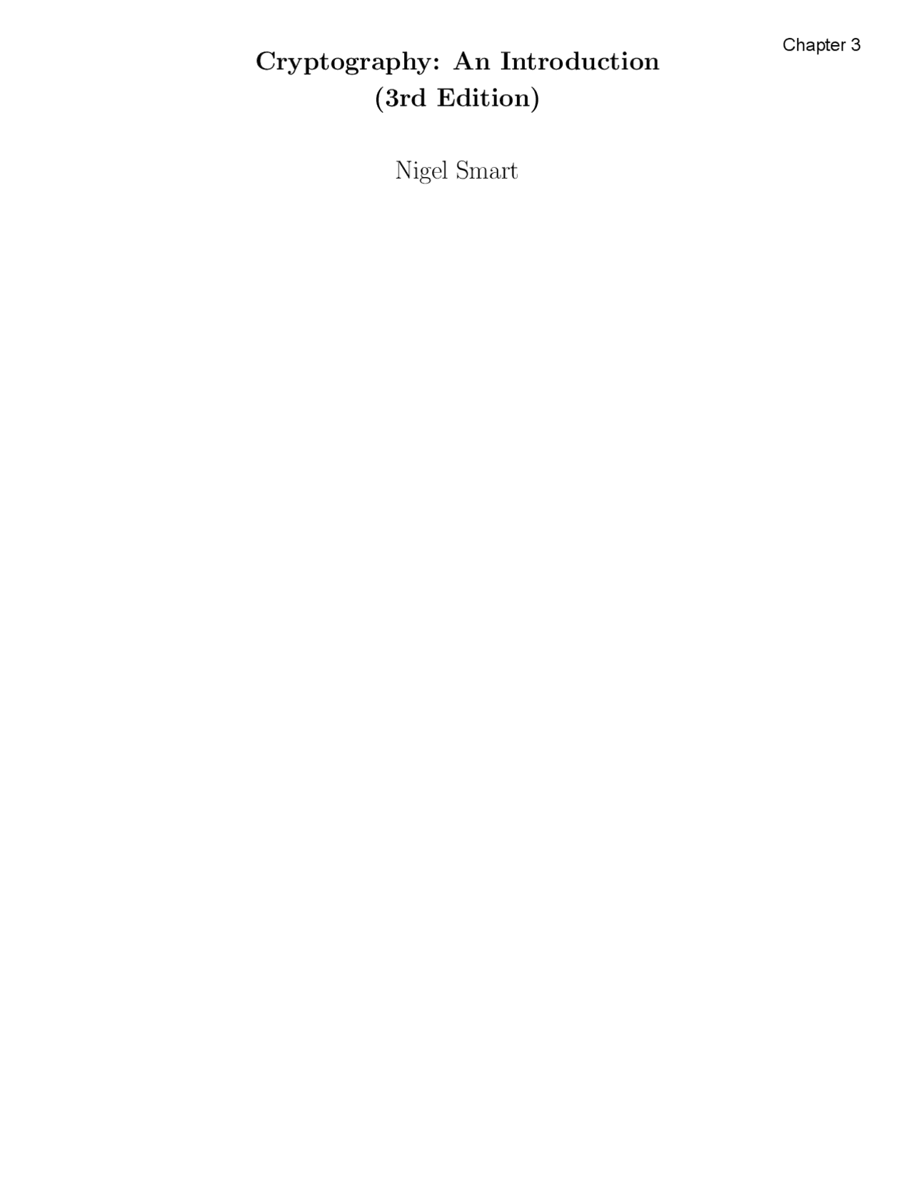 Cryptography: An Introduction (3rd Edition) Nigel ... | Summaries Cryptography and System ...