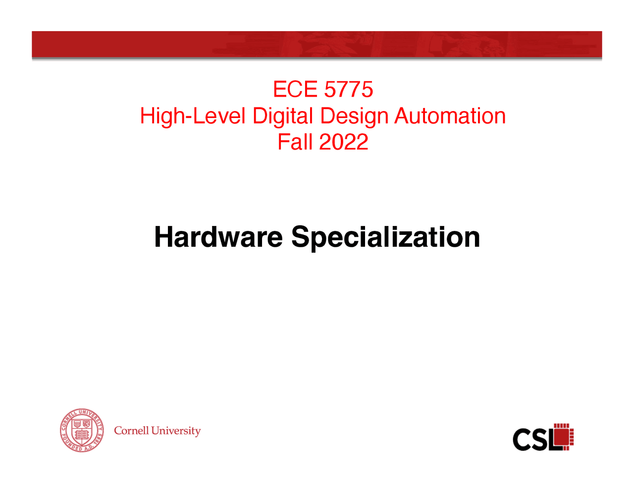 Hardware Specialization | Exercises Computer Networks | Docsity